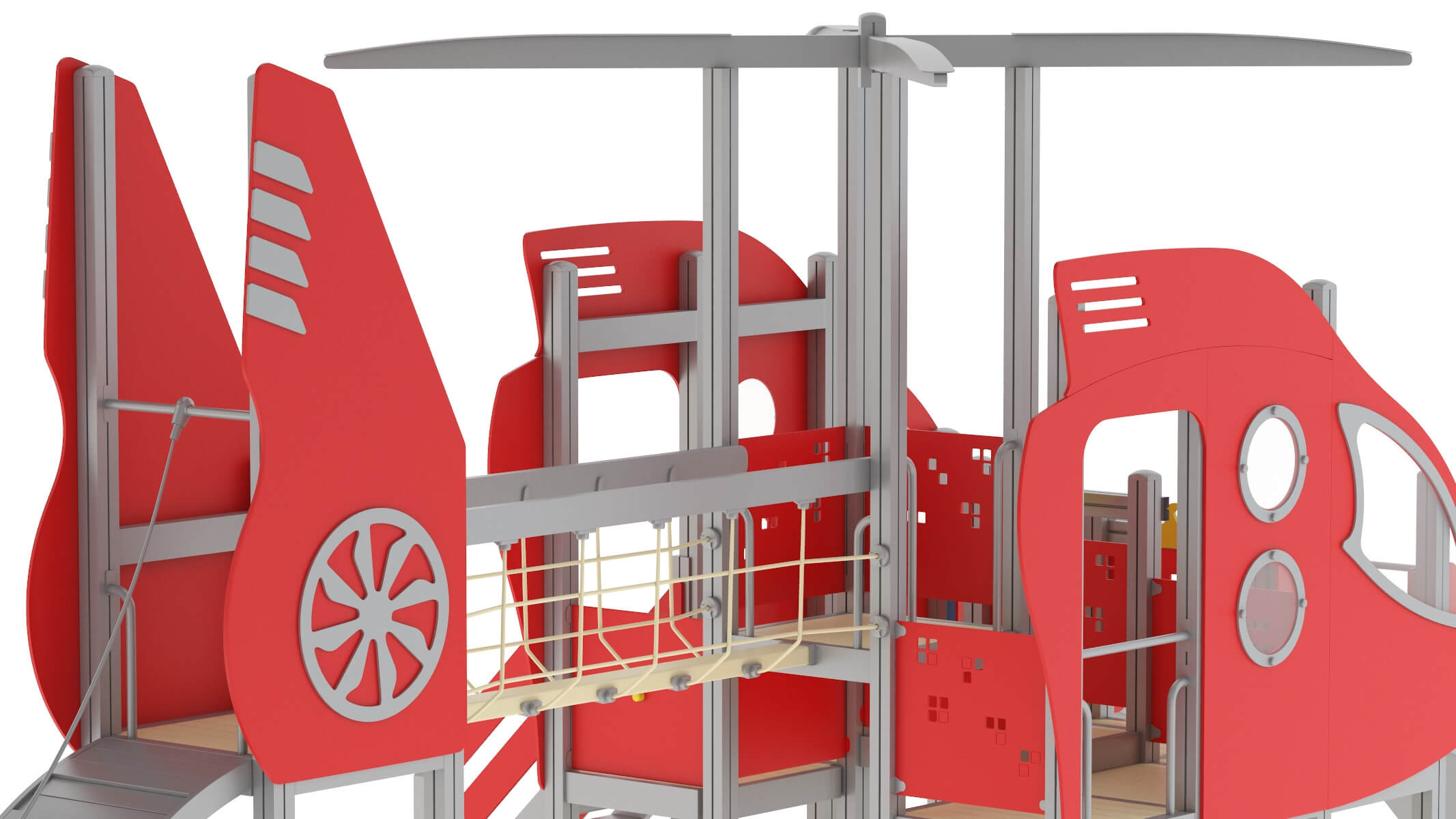 Lappset Helicopter - 3D Model by frezzy