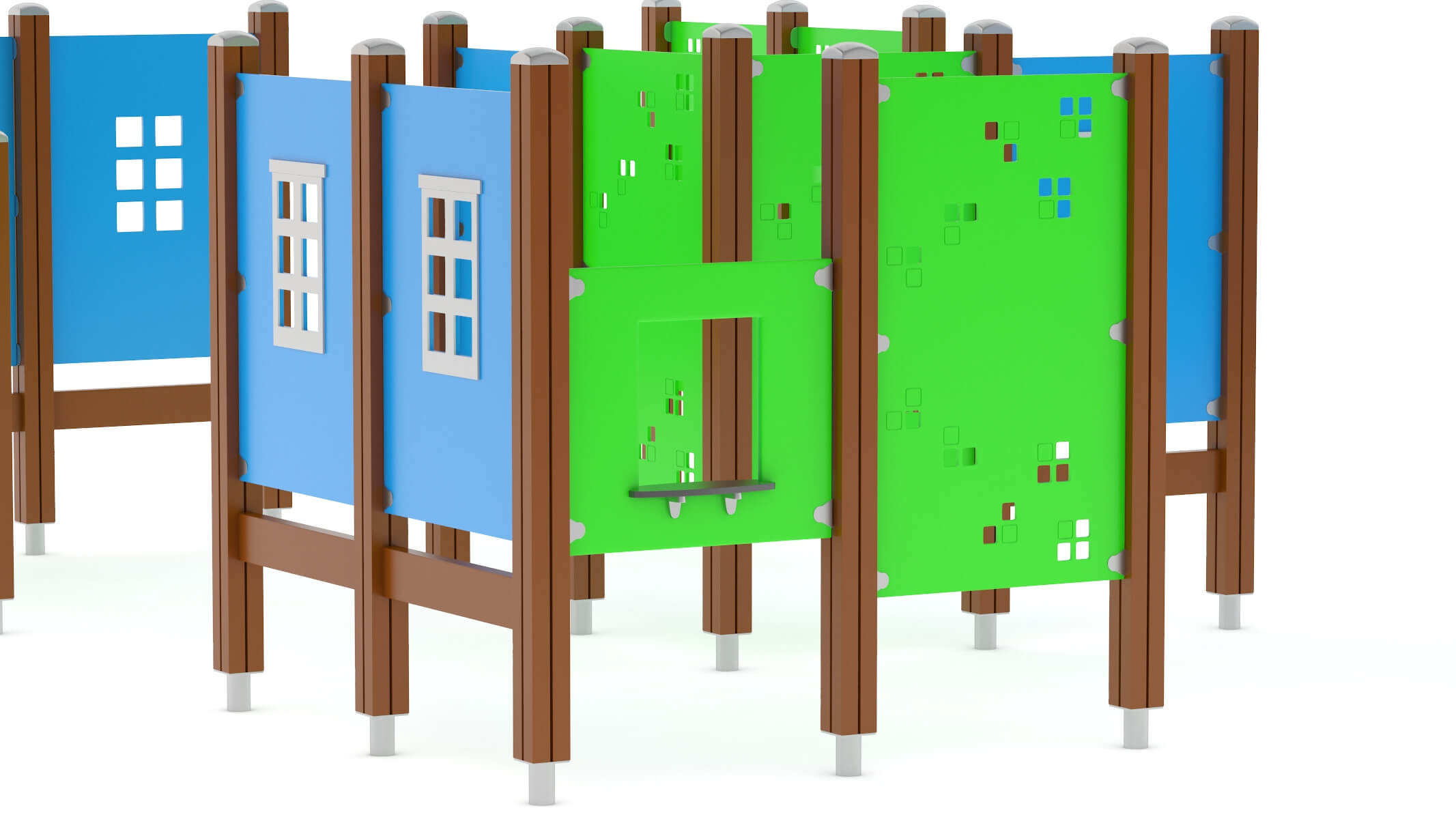 Lappset Labyrinthe - 3D Model by frezzy