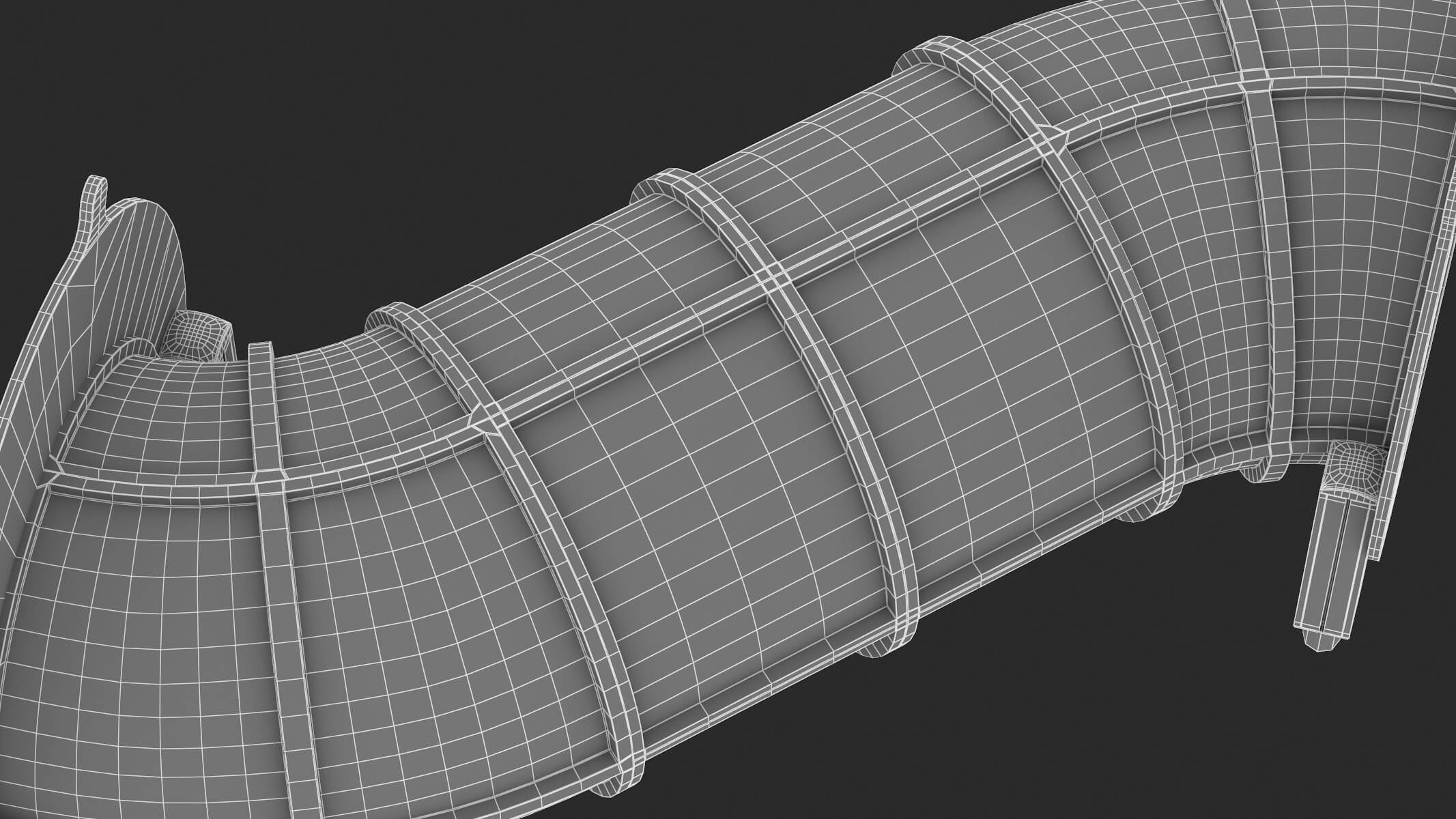 Lappset Long Tube Tunnel - 3D Model by frezzy