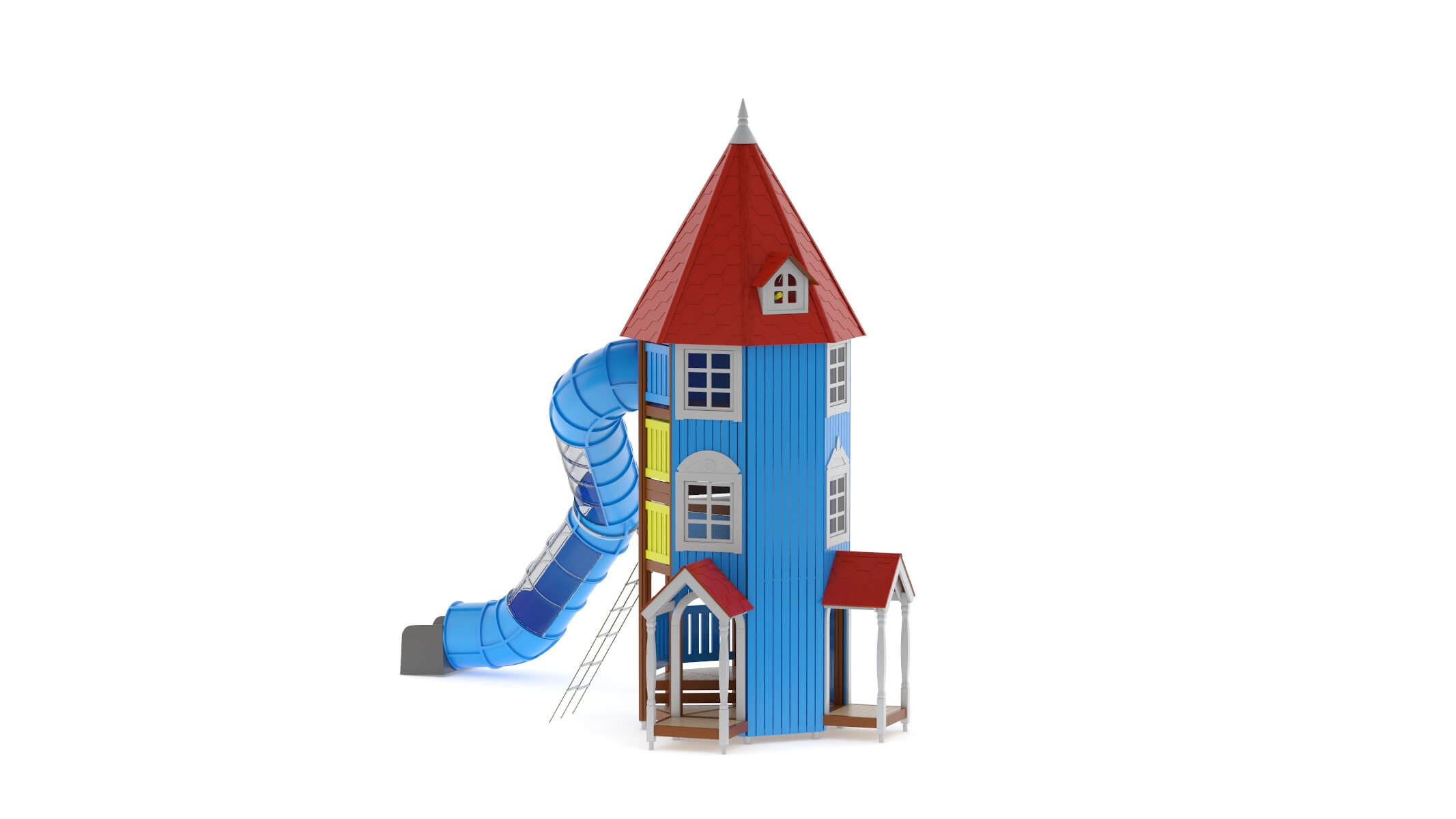 Lappset Moomin House - 3D Model by frezzy