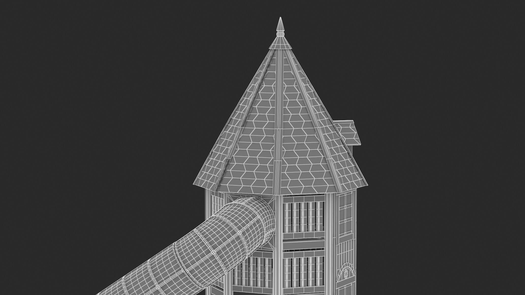 Lappset Moomin House - 3D Model by frezzy