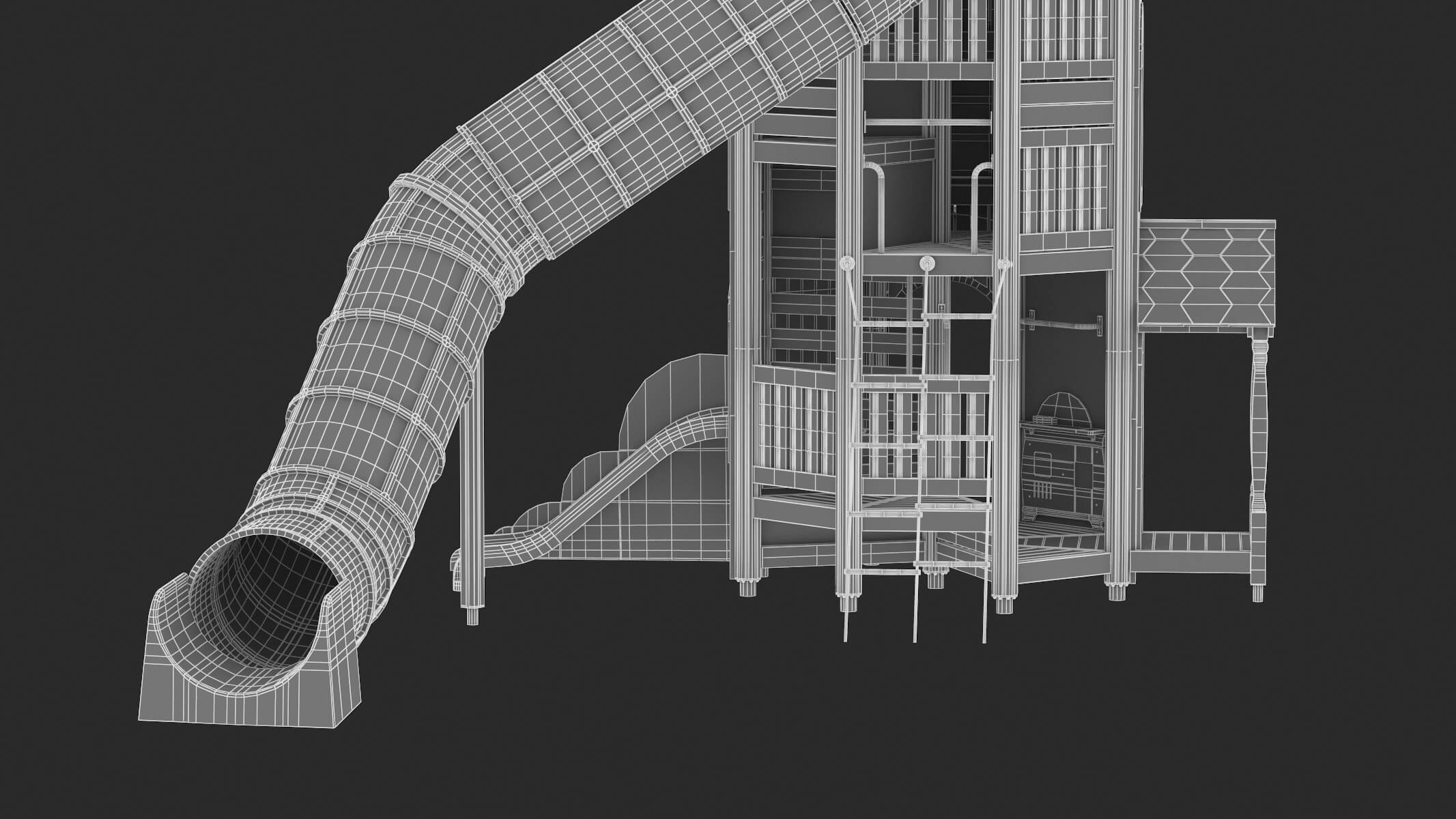 Lappset Moomin House - 3D Model by frezzy