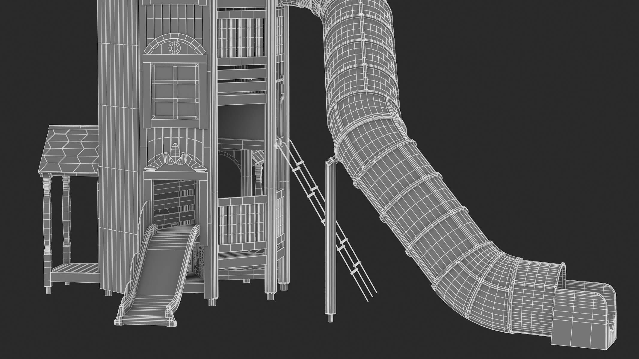 Lappset Moomin House - 3D Model by frezzy