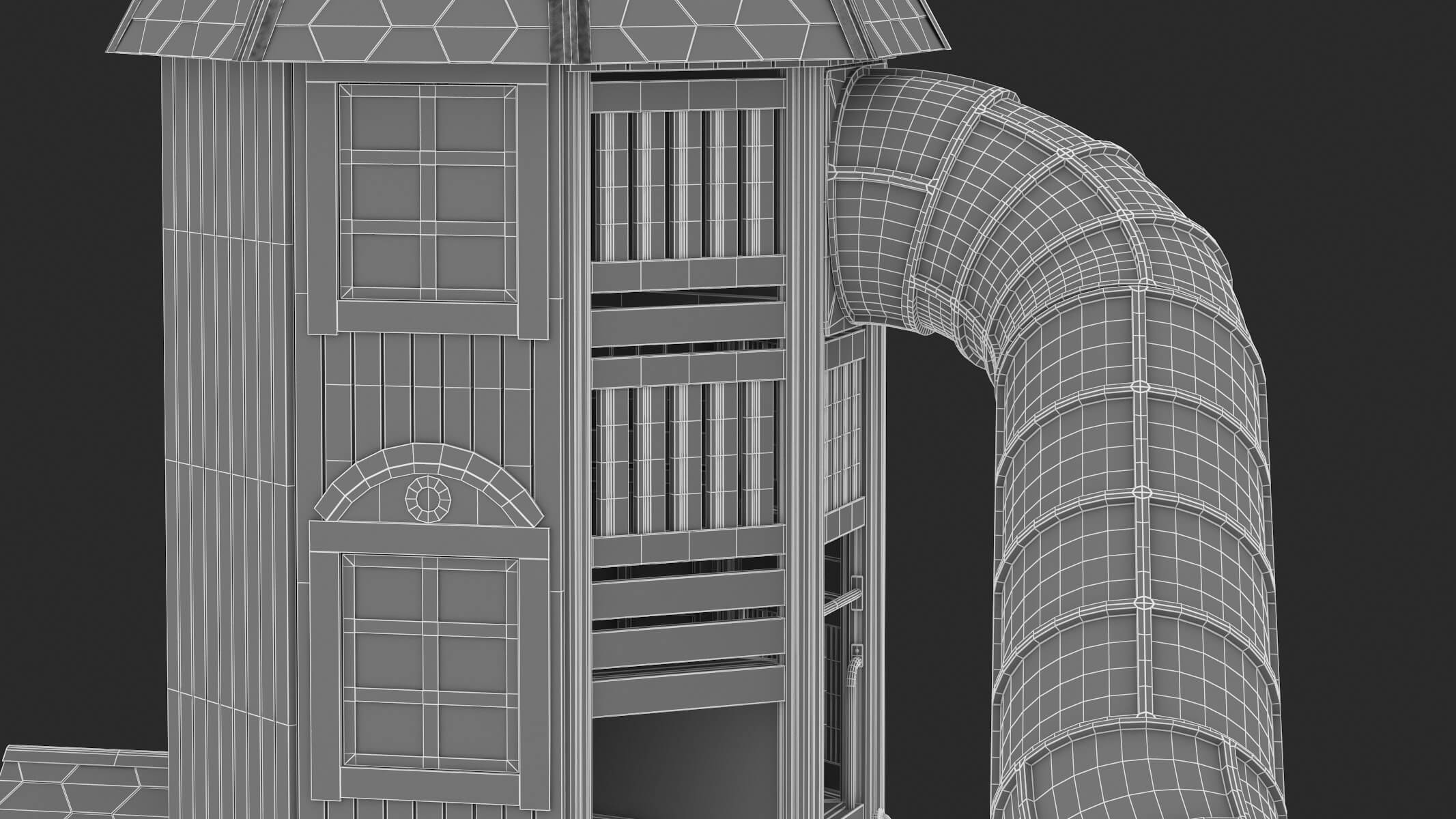 Lappset Moomin House - 3D Model by frezzy