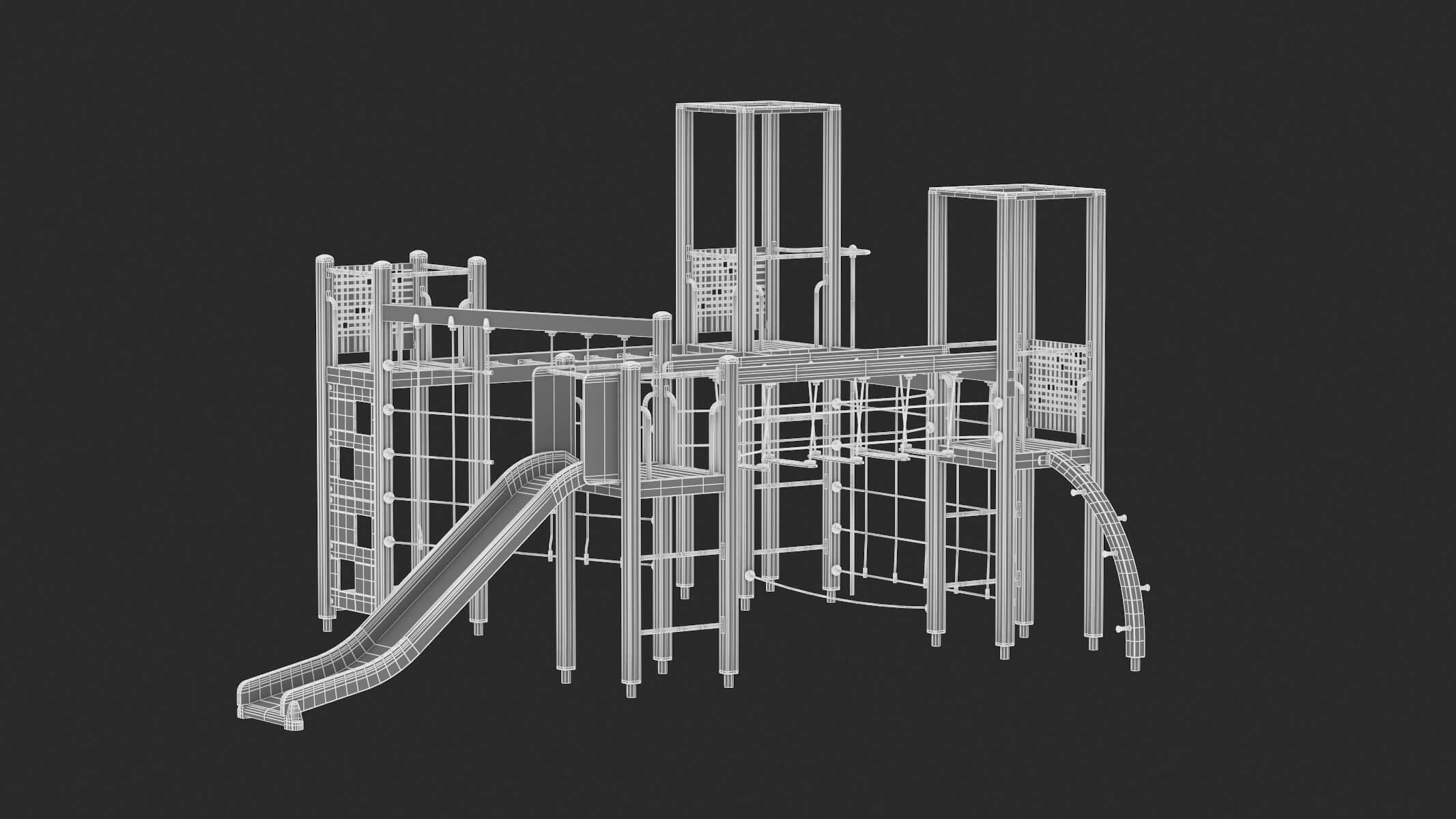 Lappset Motoric Track 01 - 3D Model by frezzy
