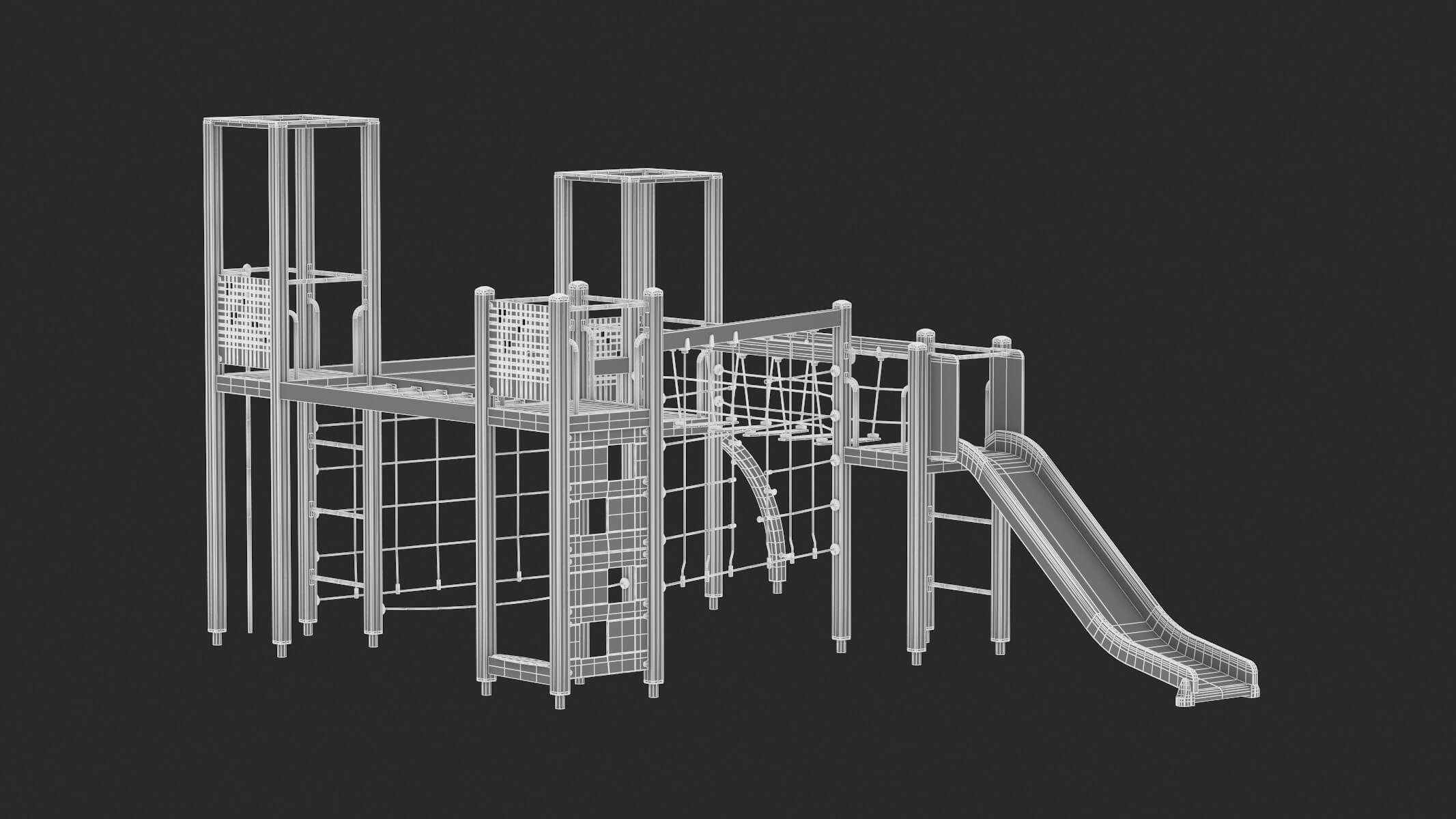 Lappset Motoric Track 01 - 3D Model by frezzy