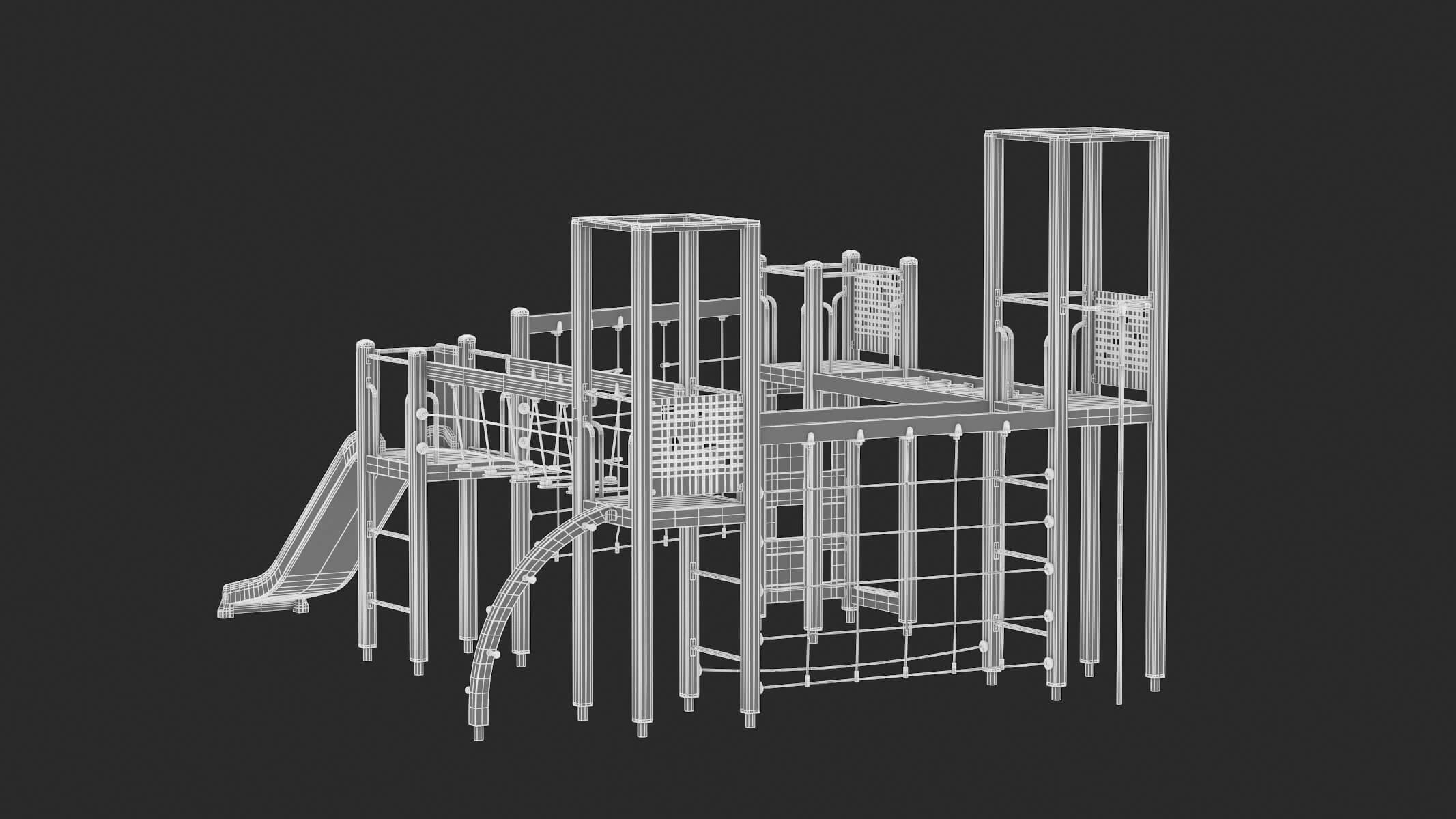 Lappset Motoric Track 01 - 3D Model by frezzy