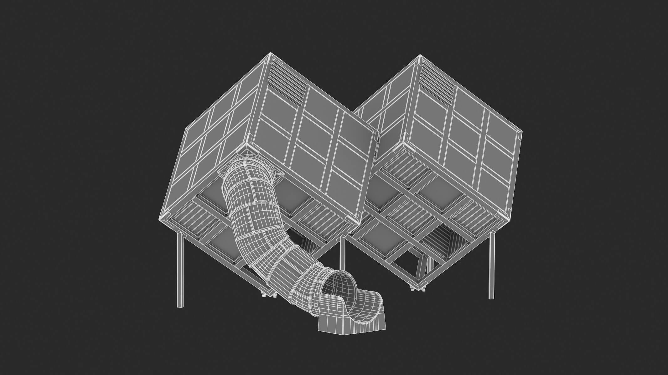 Lappset Motoric Track 02 - 3D Model by frezzy