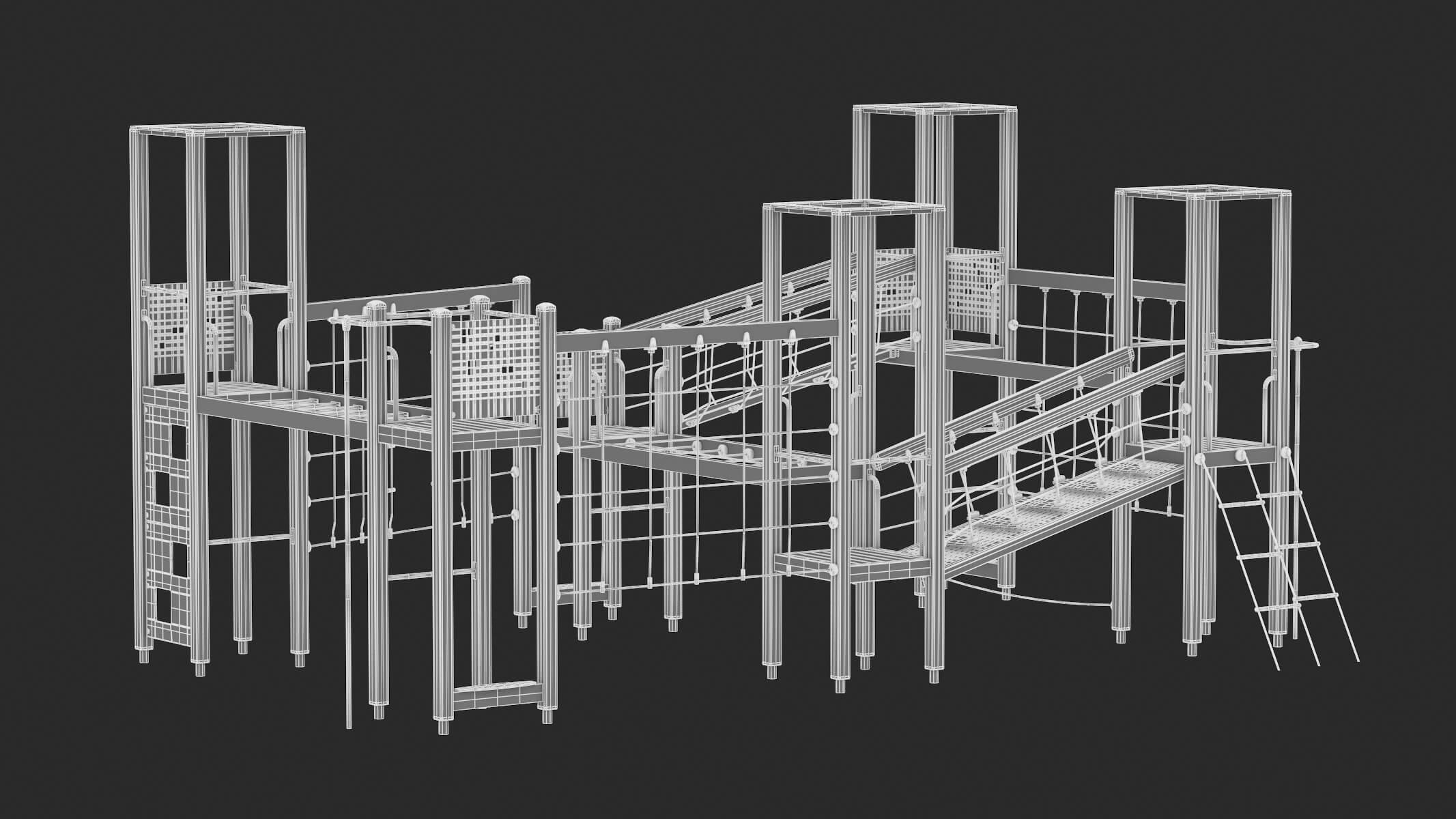 Lappset Motoric Track 03 - 3D Model by frezzy