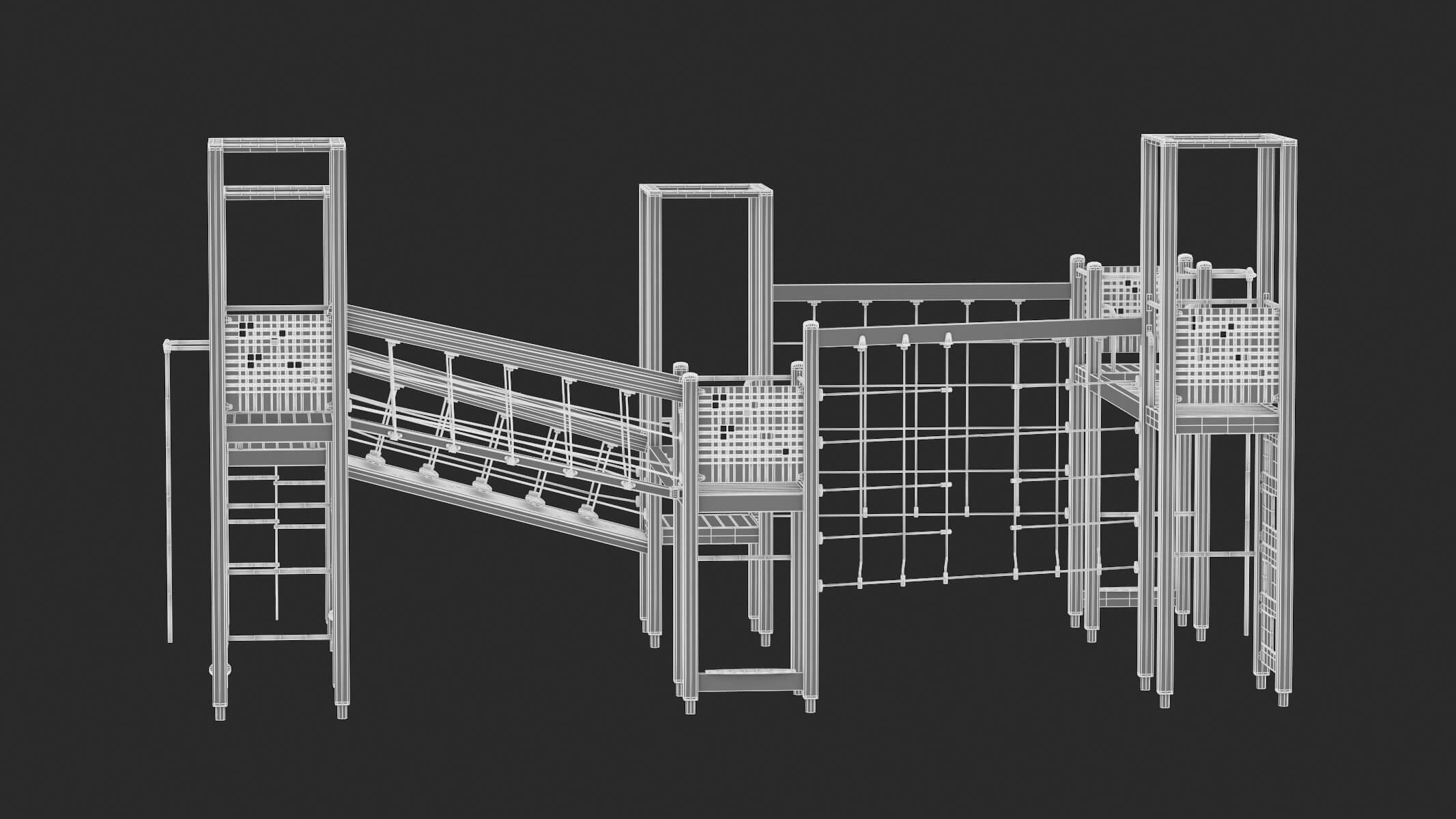 Lappset Motoric Track 03 - 3D Model by frezzy