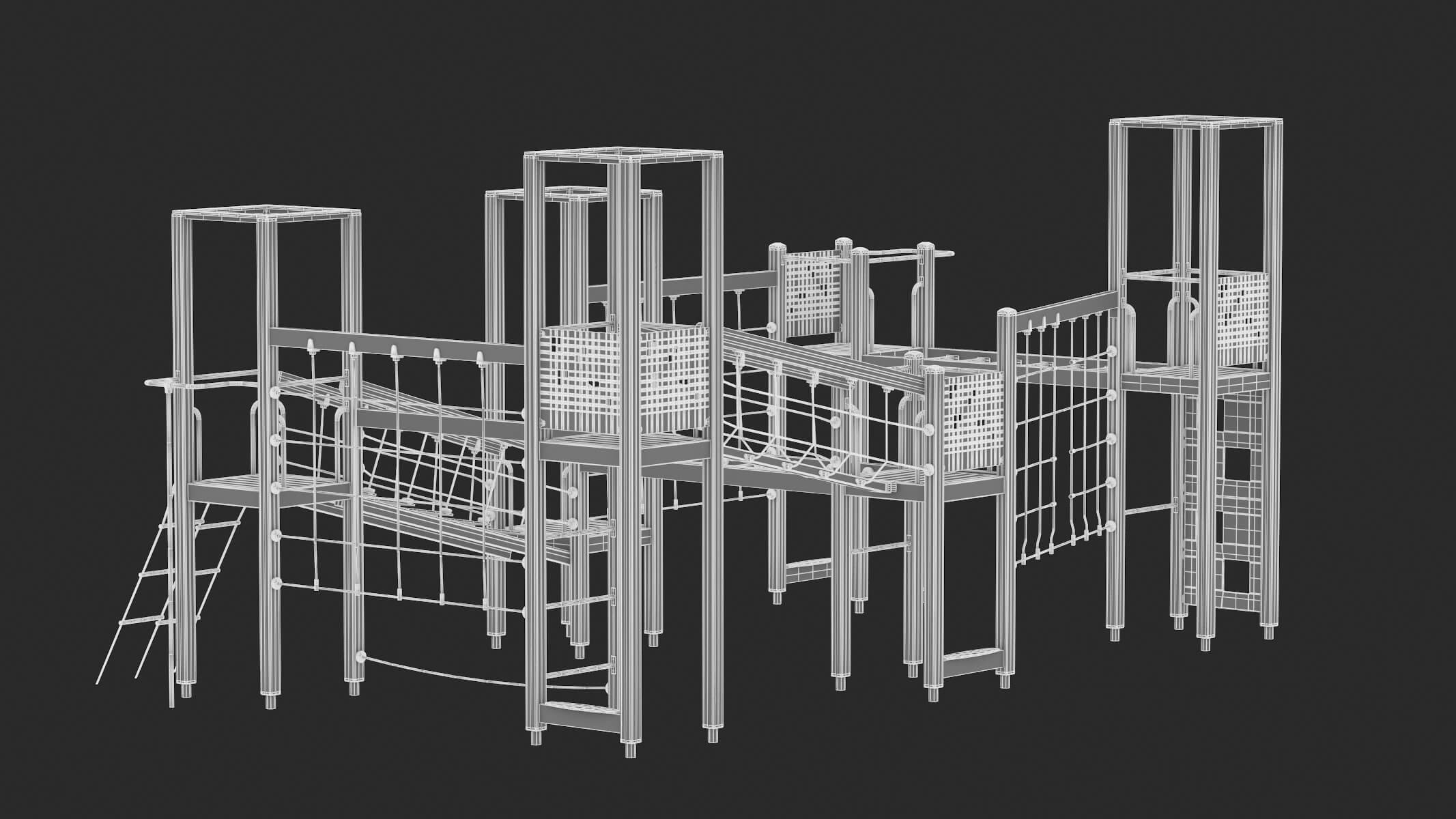 Lappset Motoric Track 03 - 3D Model by frezzy
