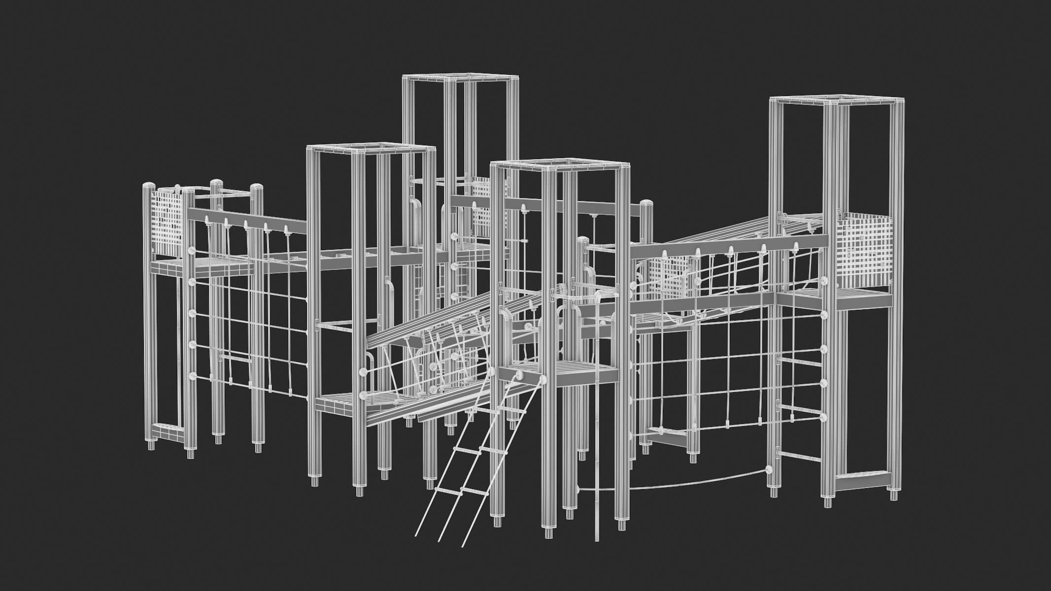 Lappset Motoric Track 03 - 3D Model by frezzy