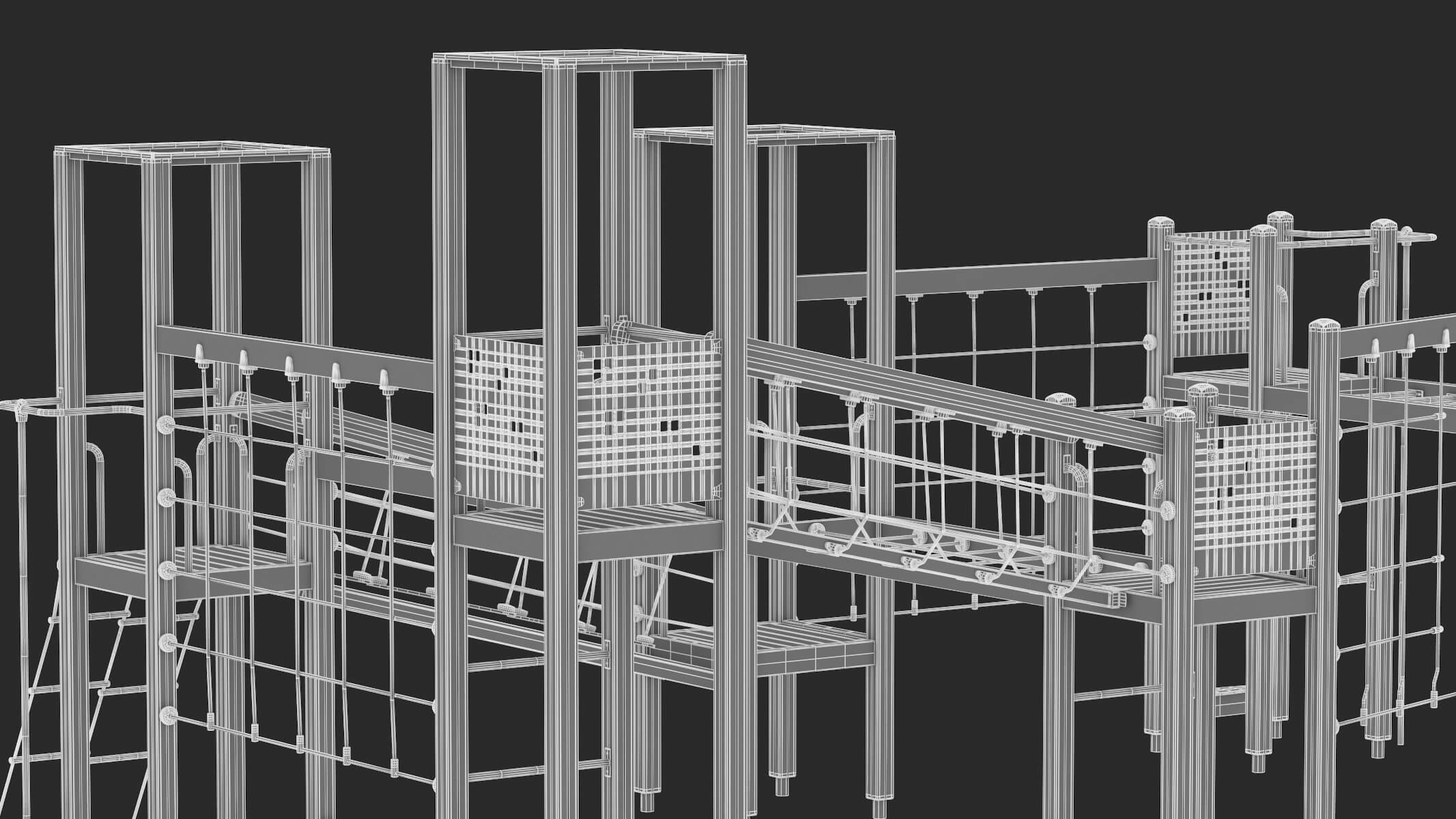 Lappset Motoric Track 03 - 3D Model by frezzy