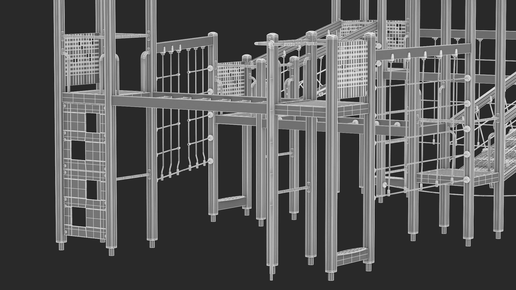 Lappset Motoric Track 03 - 3D Model by frezzy