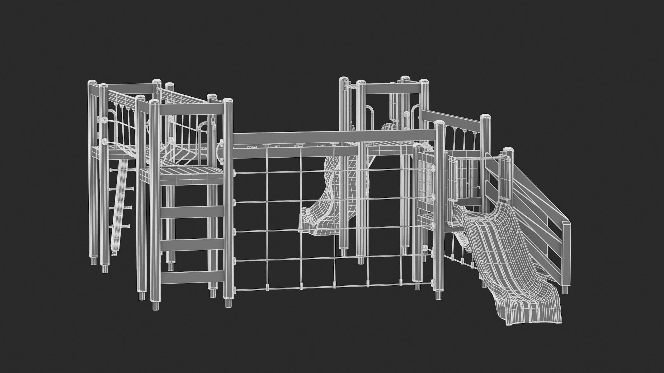 Lappset Motoric Track 04 - 3D Model by frezzy