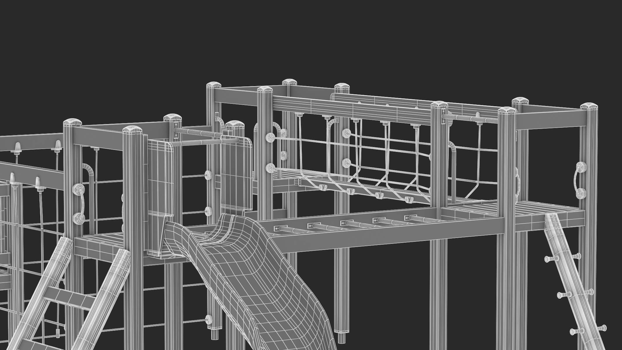 Lappset Motoric Track 04 - 3D Model by frezzy