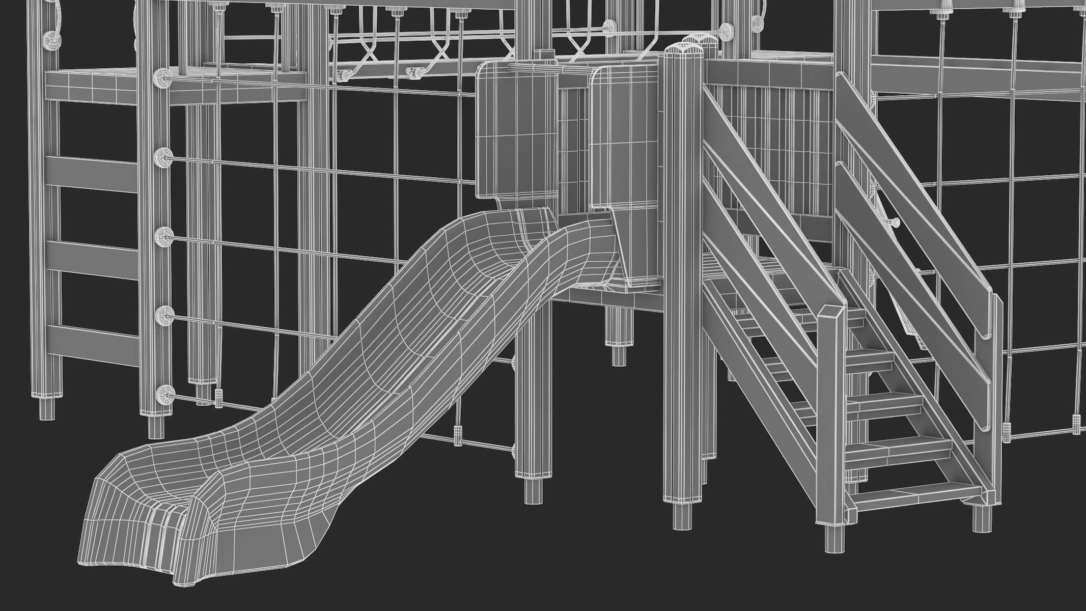 Lappset Motoric Track 04 - 3D Model by frezzy