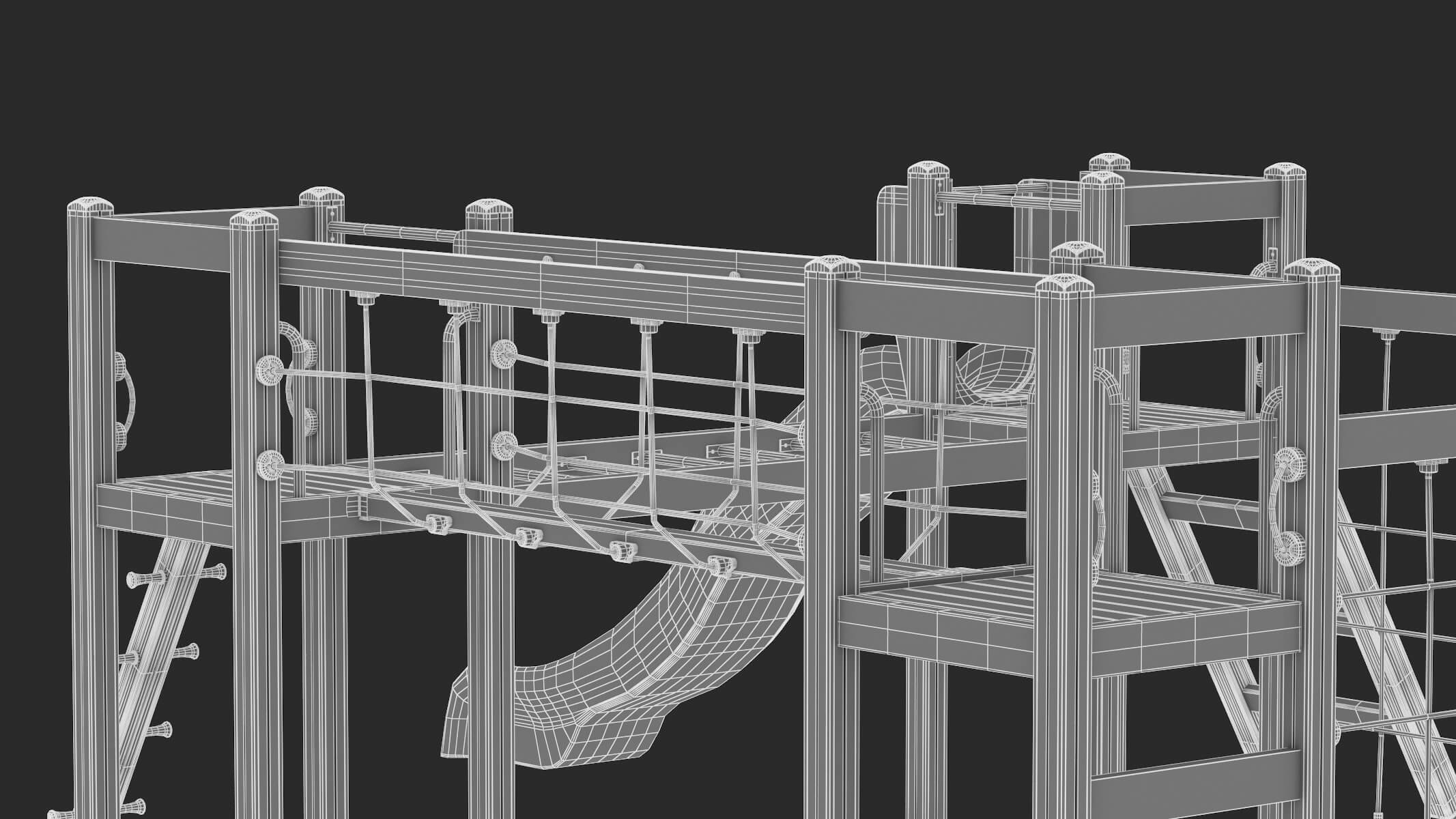 Lappset Motoric Track 04 - 3D Model by frezzy