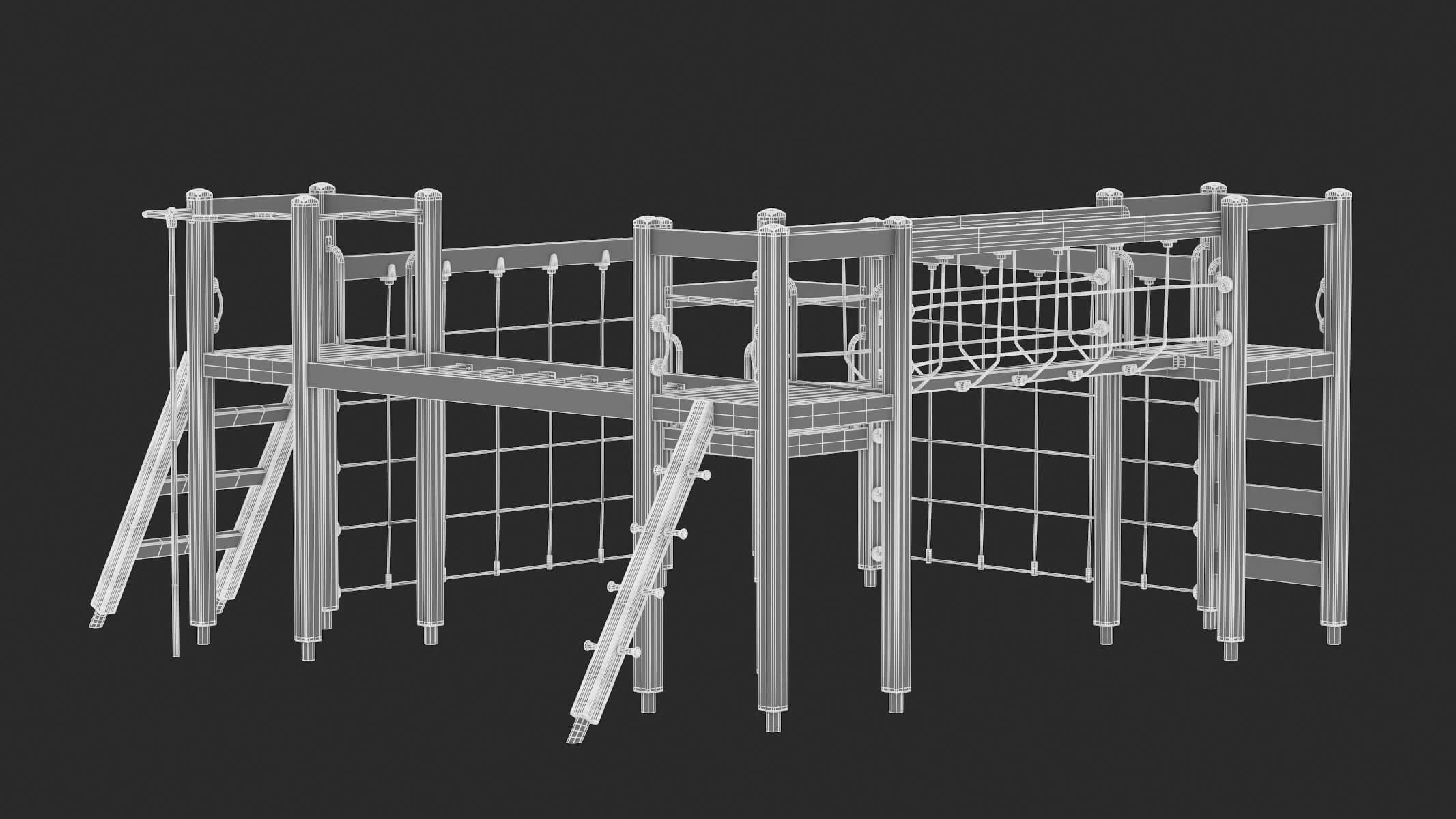 Lappset Motoric Track 05 - 3D Model by frezzy