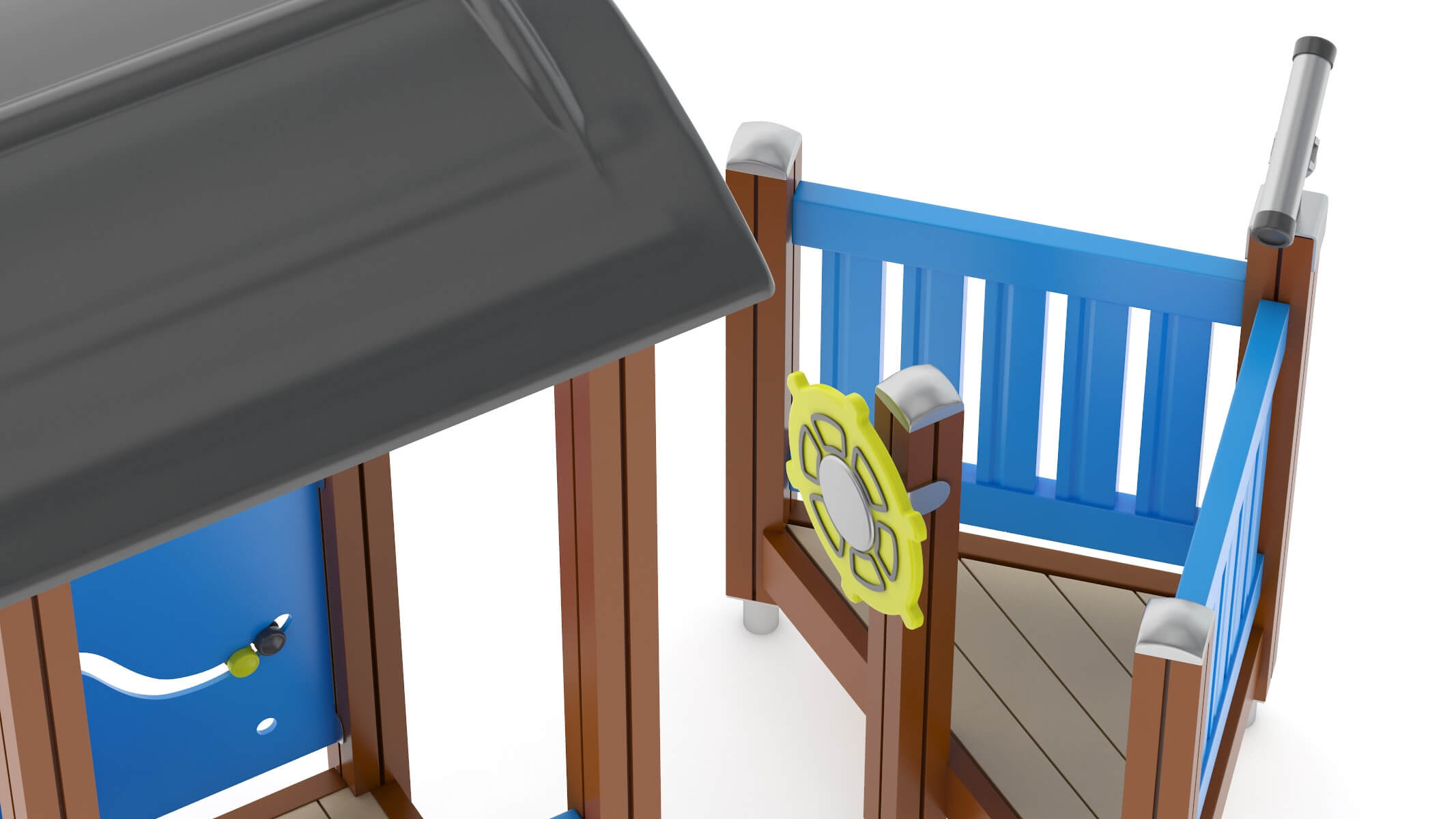 Lappset Play Boat - 3D Model by frezzy