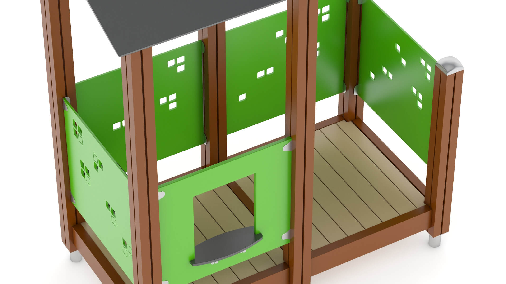 Lappset Play House 02 - 3D Model by frezzy