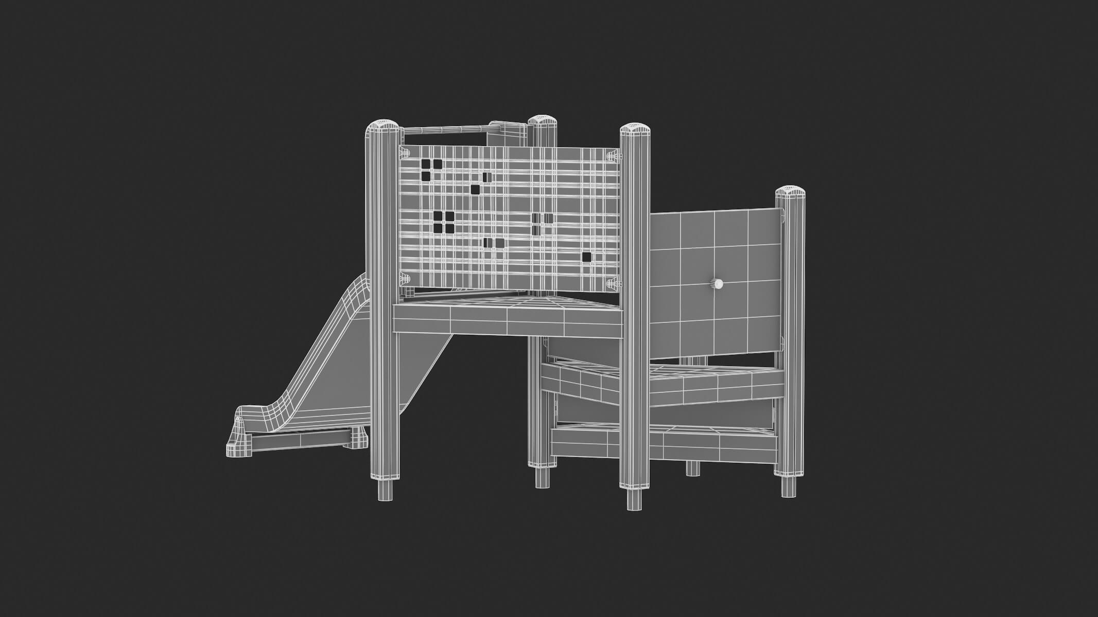 Lappset Slide 01 - 3D Model by frezzy