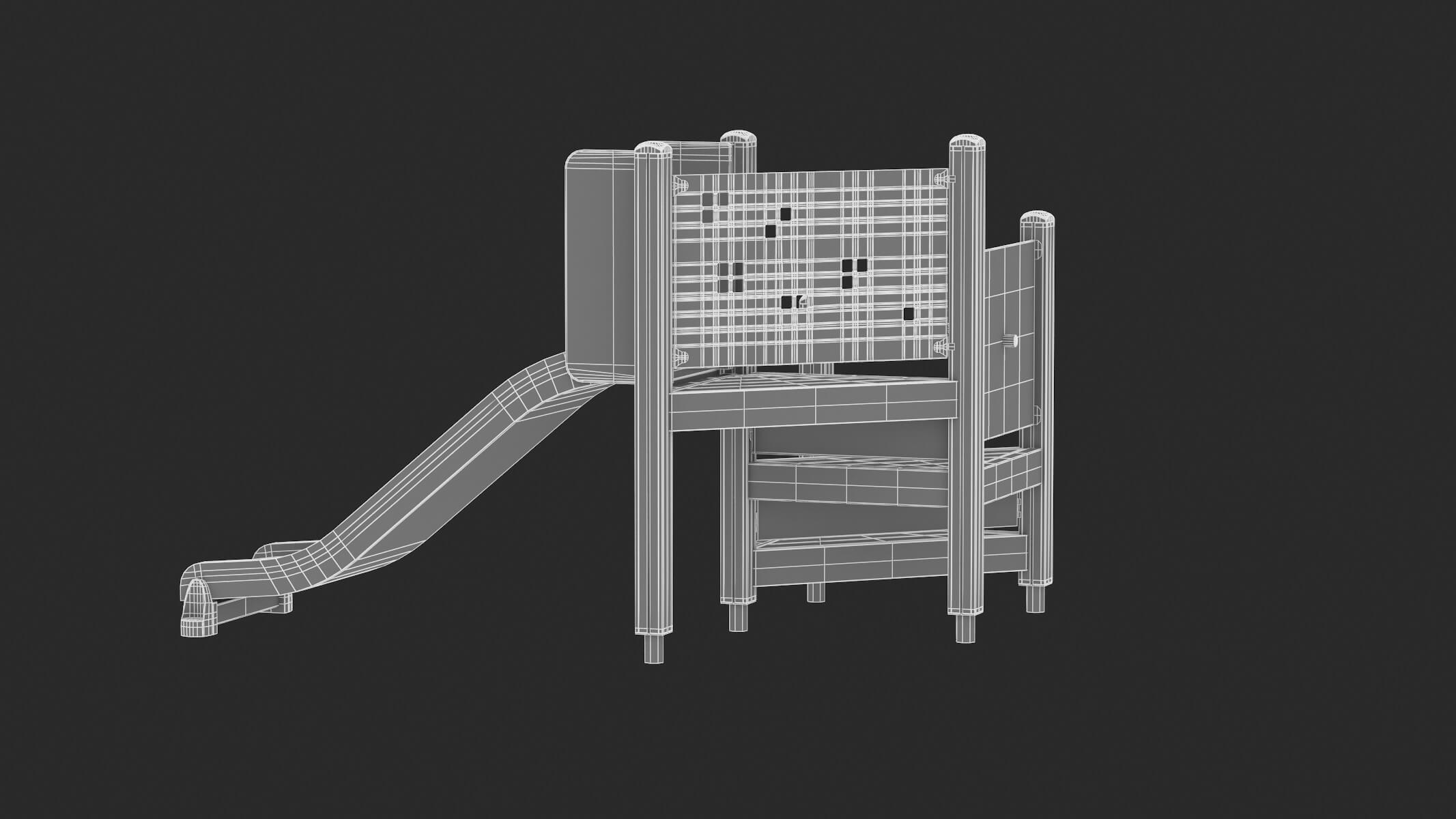 Lappset Slide 01 - 3D Model by frezzy