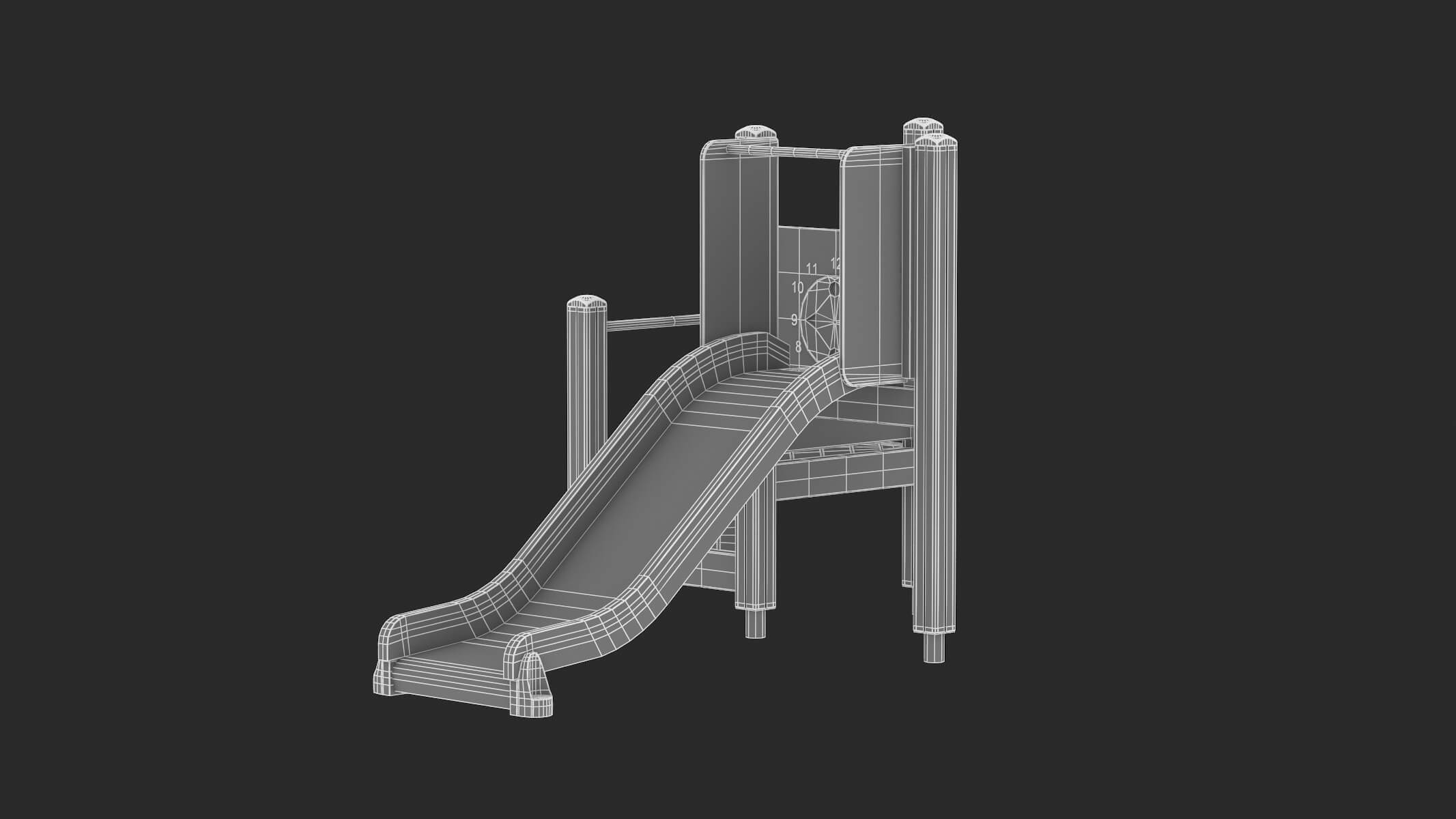 Lappset Slide 01 - 3D Model by frezzy