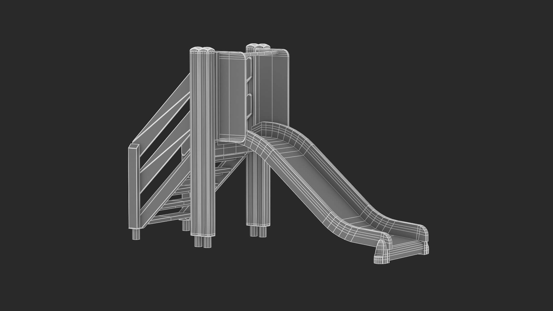 Lappset Slide 02 - 3D Model by frezzy