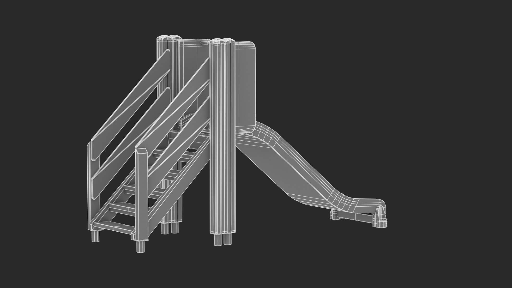 Lappset Slide 02 - 3D Model by frezzy