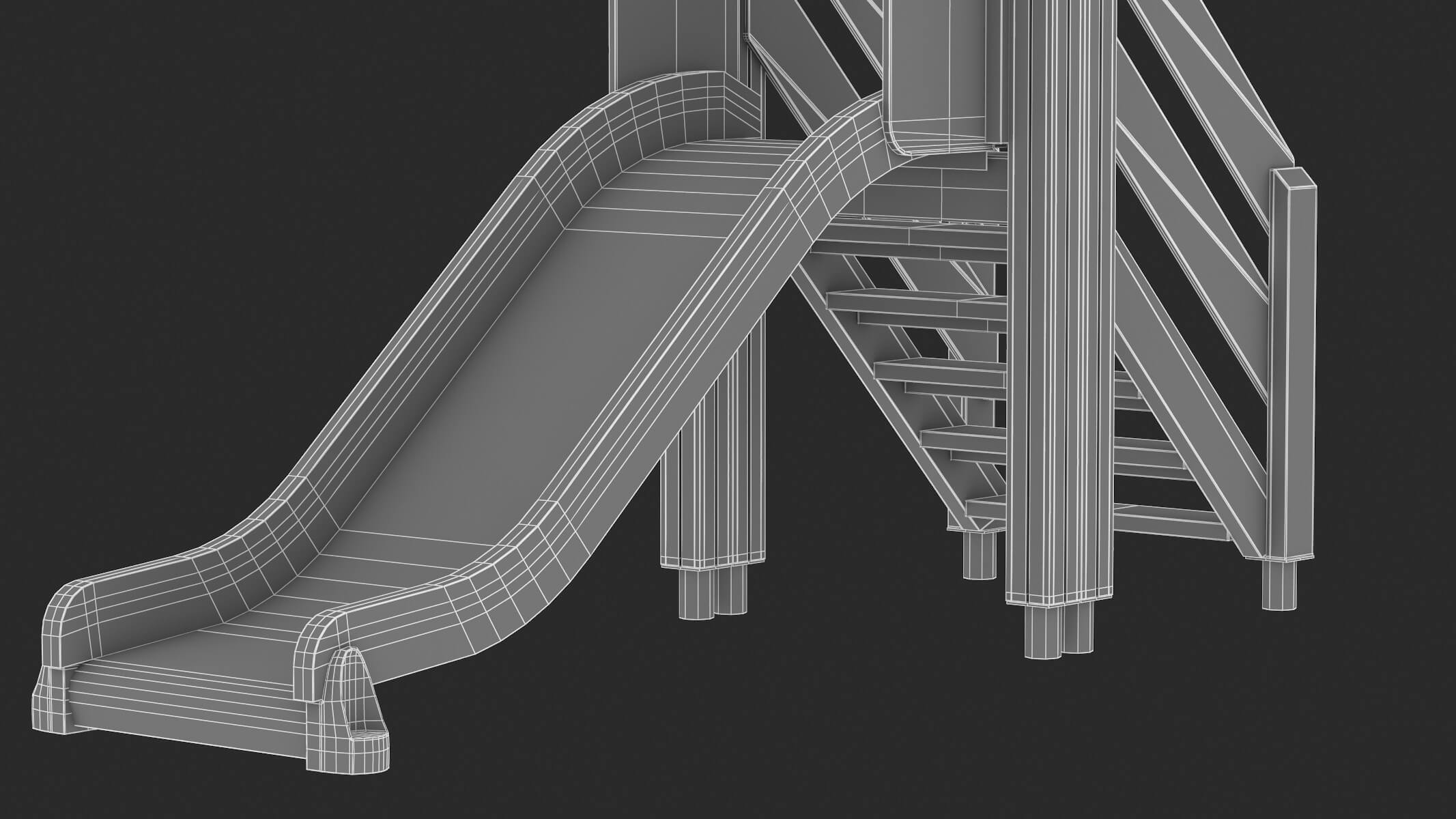 Lappset Slide 02 - 3D Model by frezzy