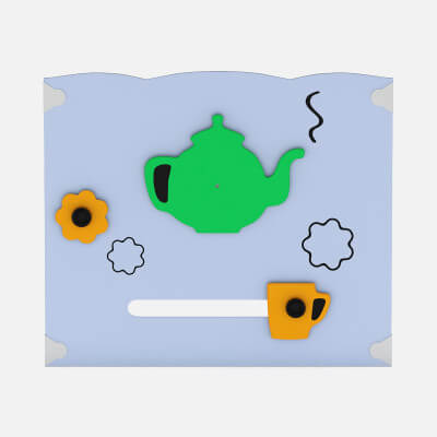 Lappset Teamtime Activity Panel - 3D Model by frezzy