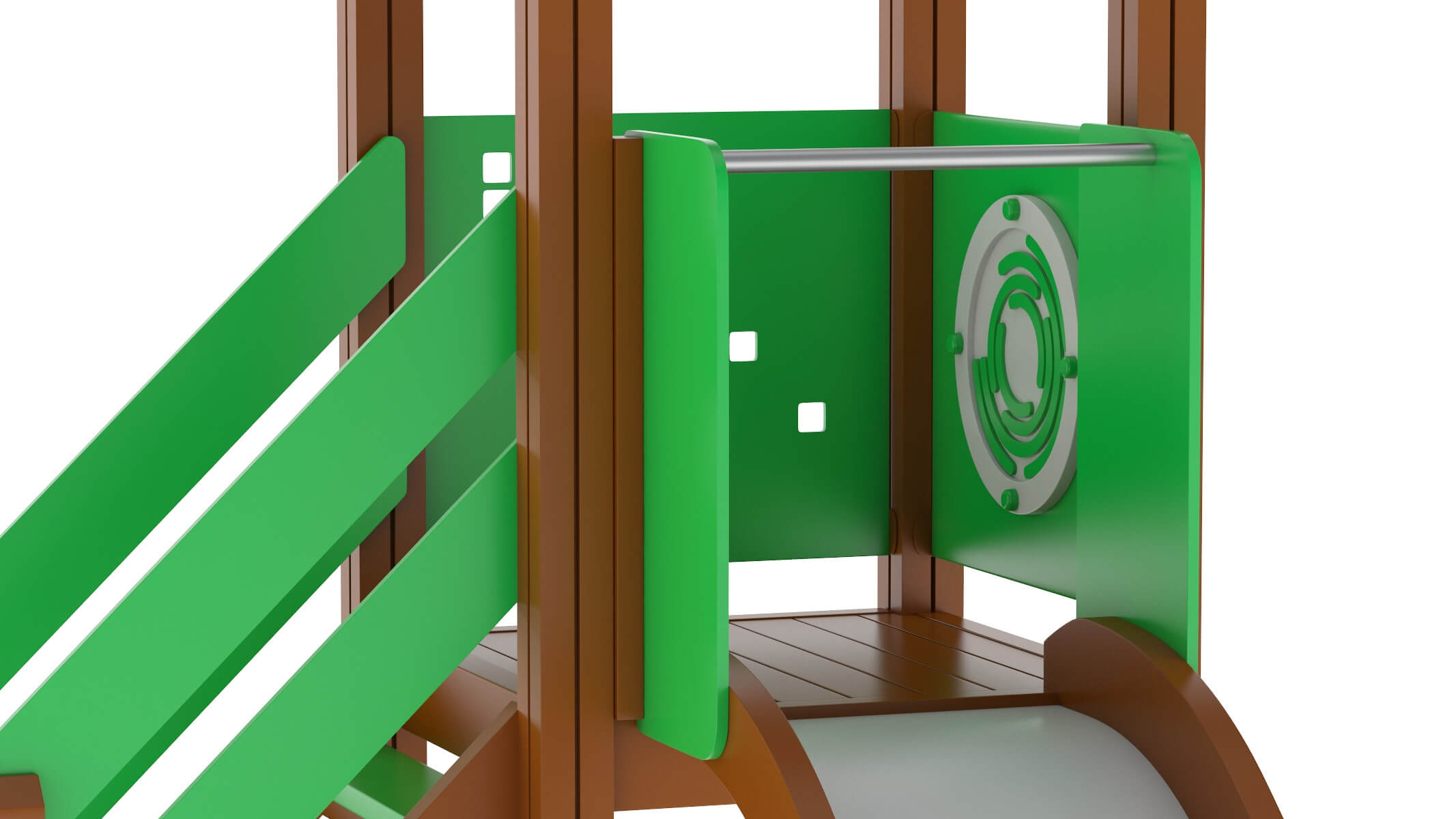 Lappset Tower and Slide - 3D Model by frezzy