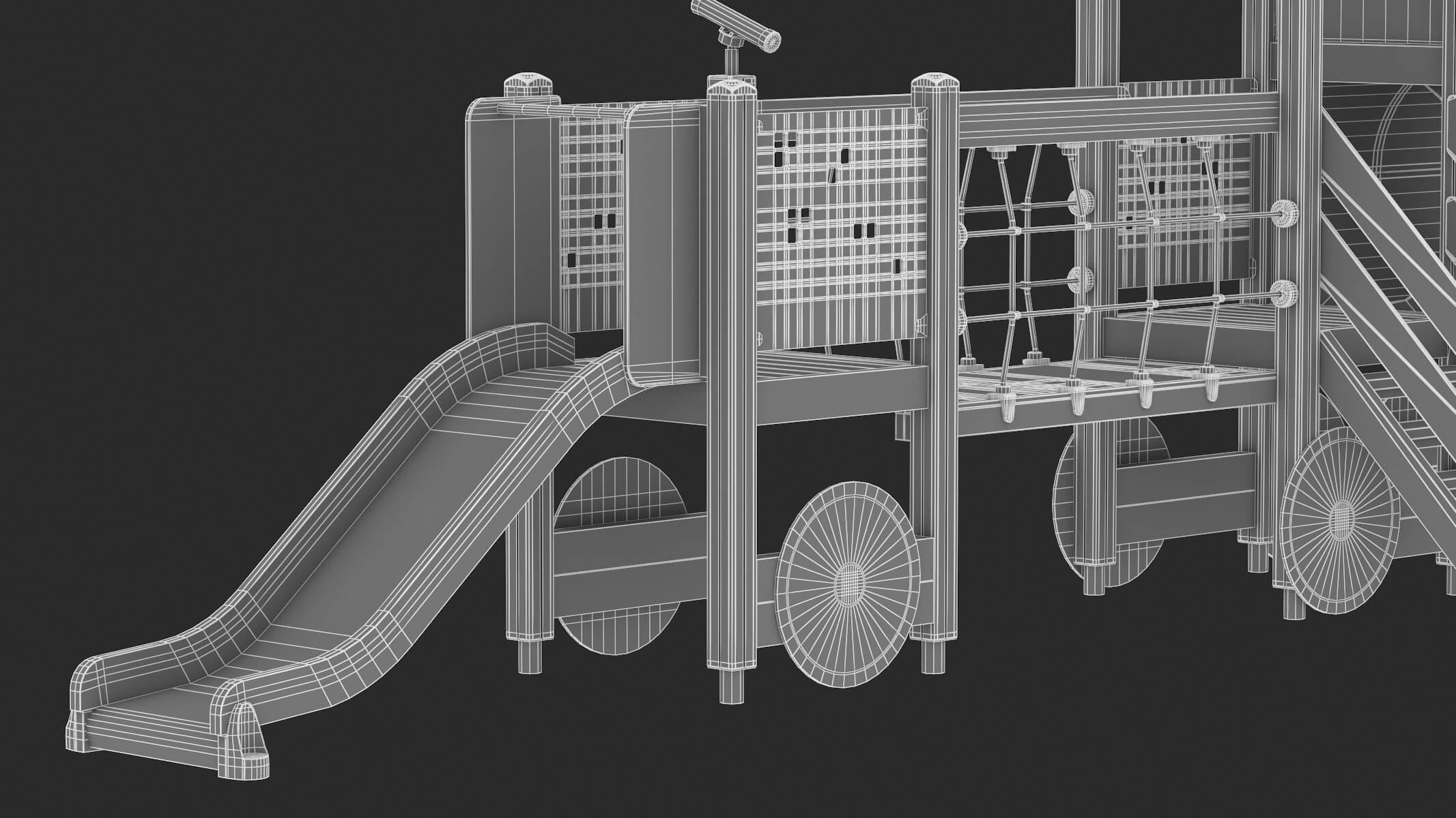 Lappset Train - 3D Model by frezzy