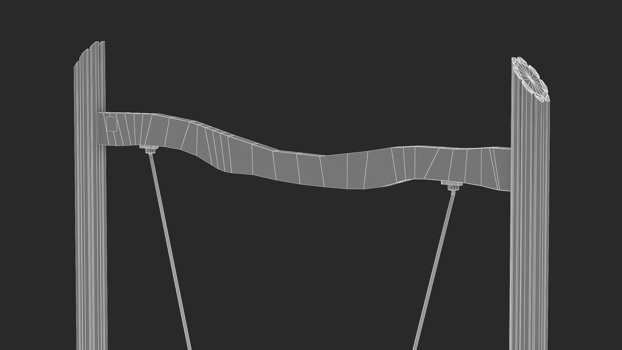 Lappset Troll Trapeze - 3D Model by frezzy