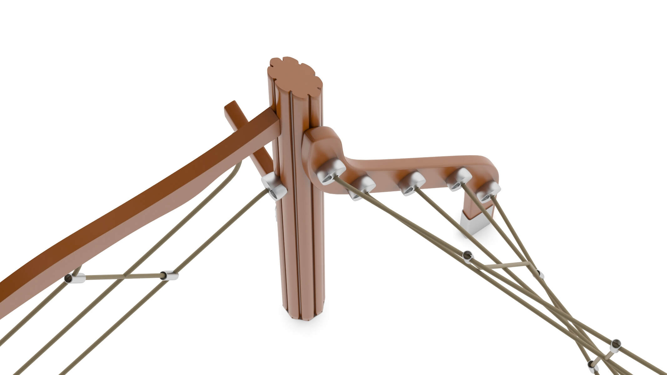Lappset Trolls Climbing Track - 3D Model by frezzy