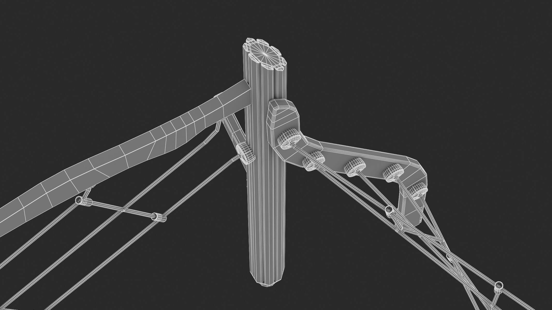 Lappset Trolls Climbing Track - 3D Model by frezzy