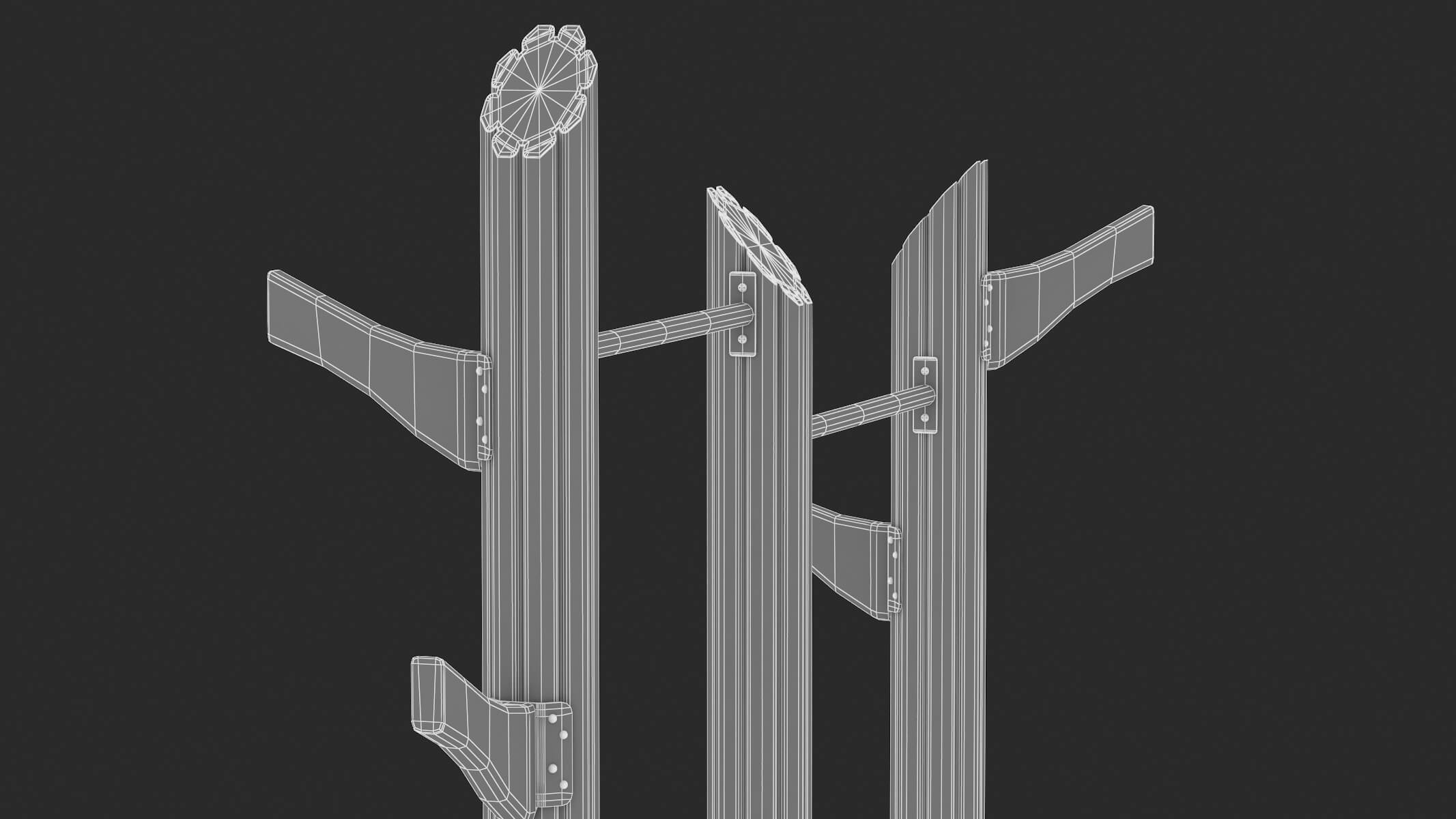 Lappset Trolls Trees - 3D Model by frezzy