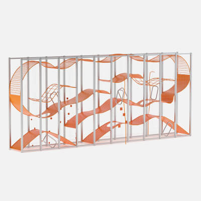 Lappset Wall Holla 10 - 3D Model by frezzy