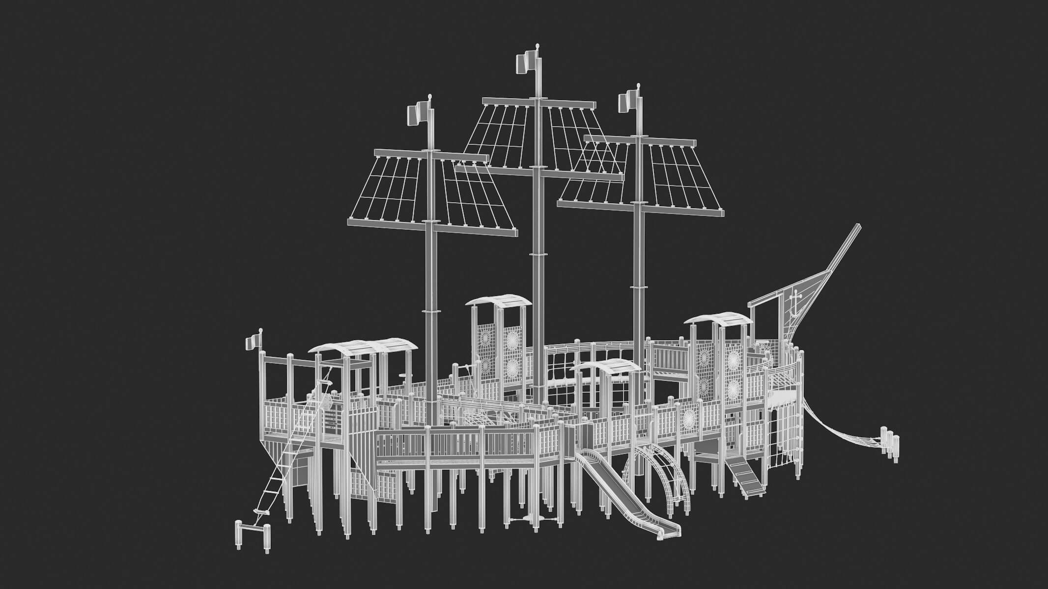 Lapsset Santa Maria - 3D Model by frezzy