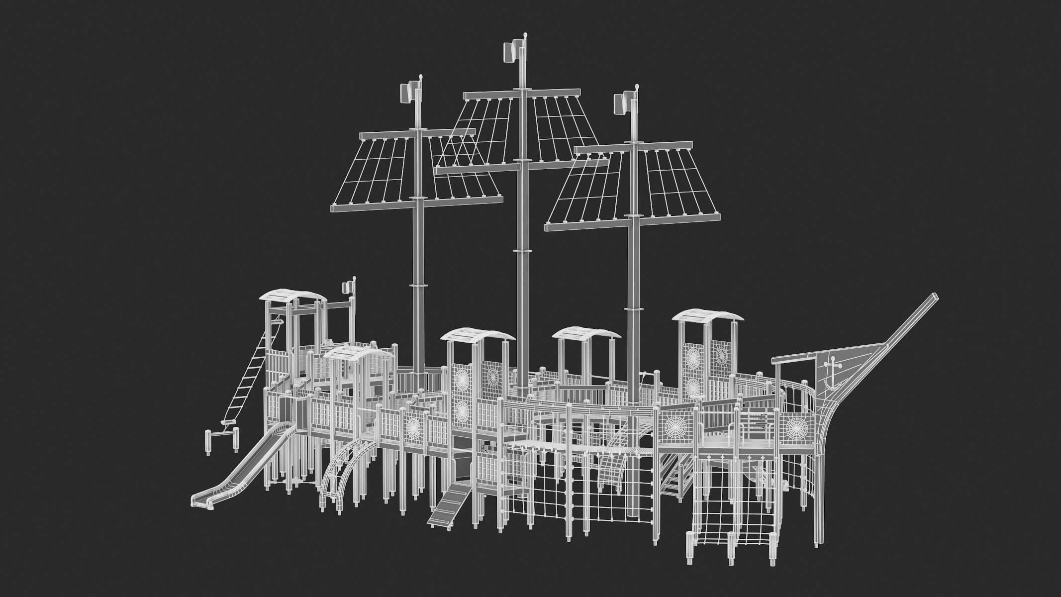 Lapsset Santa Maria - 3D Model by frezzy