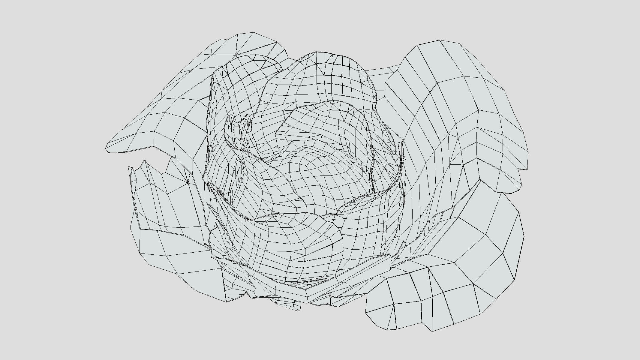 Lettuce Low Poly - 3D Model by frezzy