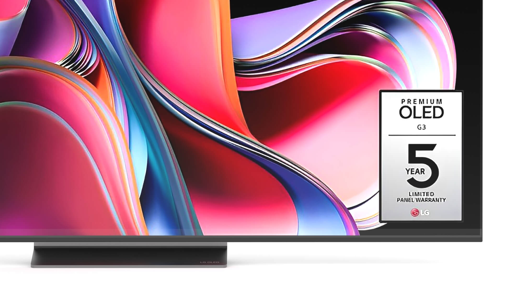 LG G3 83 Inch OLED Evo TV With Self Lit OLED Pixels - 3D Model by frezzy