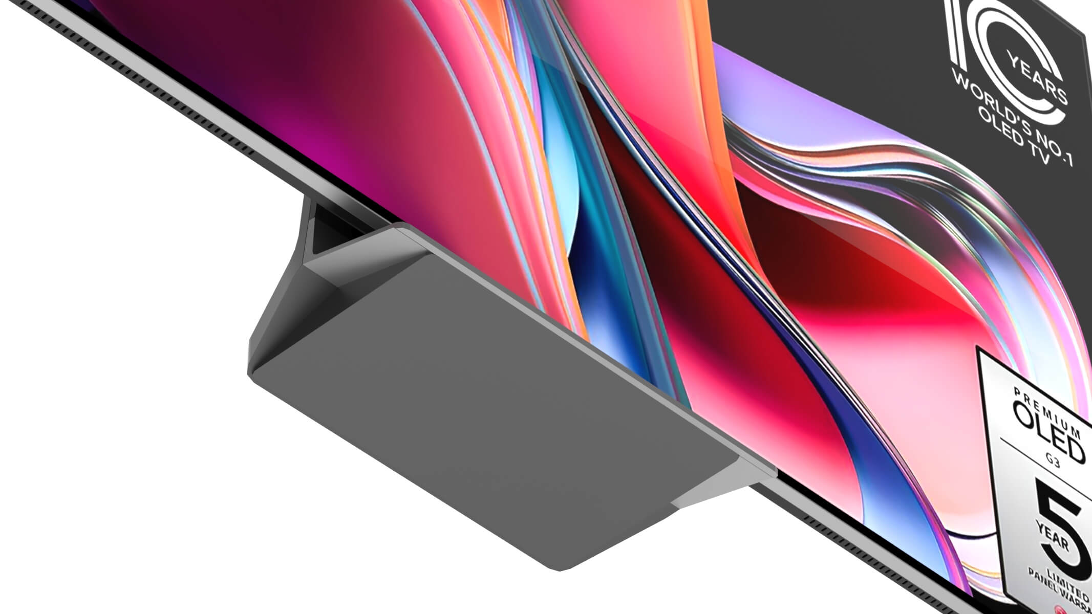 LG G3 83 Inch OLED Evo TV With Self Lit OLED Pixels - 3D Model by frezzy