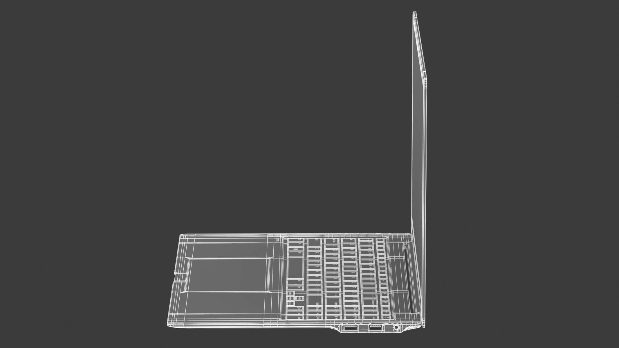 LG Gram Pro 16 - 3D Model by frezzy