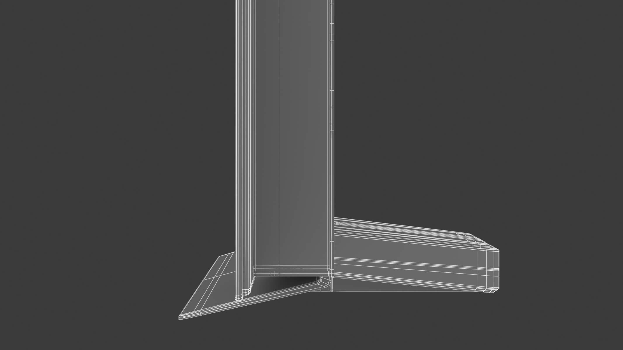 LG OLED Evo C3 83 Inch 4K Smart TV Self Lit OLED Pixels - 3D Model by ...