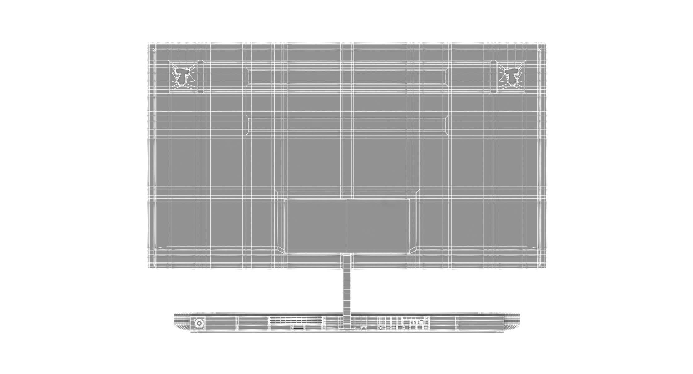 LG Signature OLED W OLED65W7P TV 65 Inch - 3D Model by frezzy