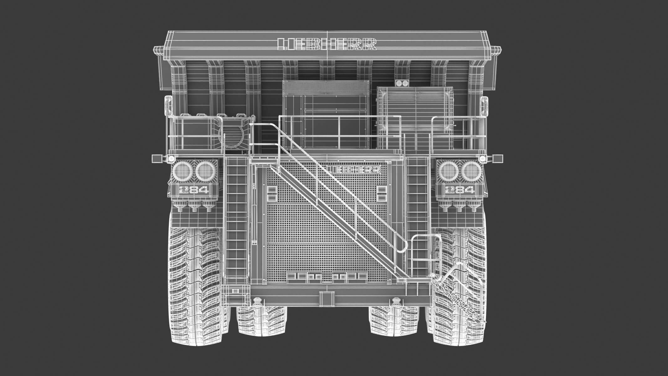 Liebherr T284 - 3D Model by frezzy