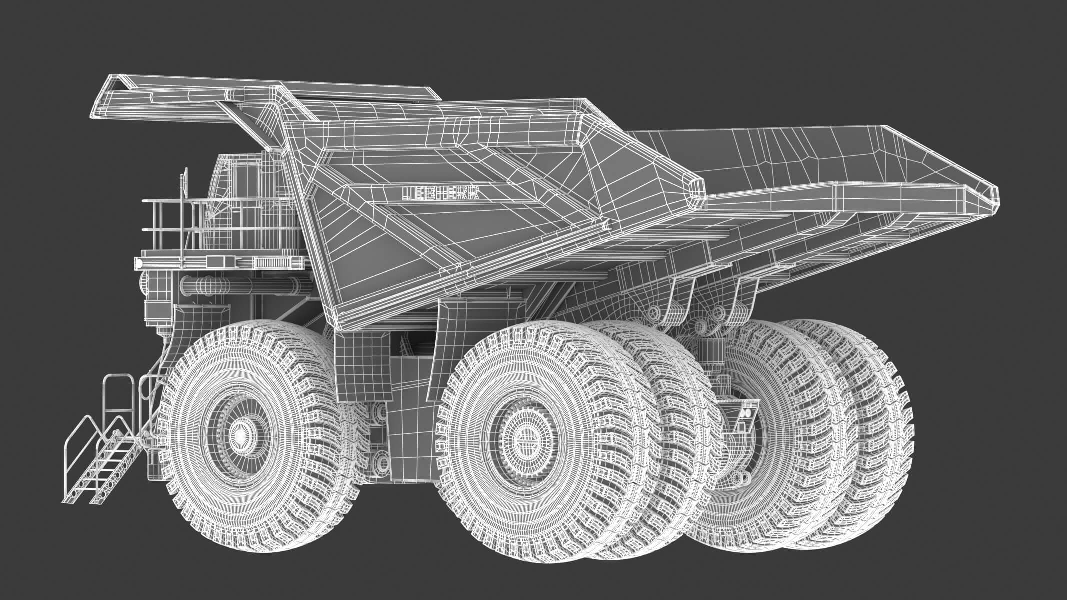 Liebherr T284 - 3D Model by frezzy