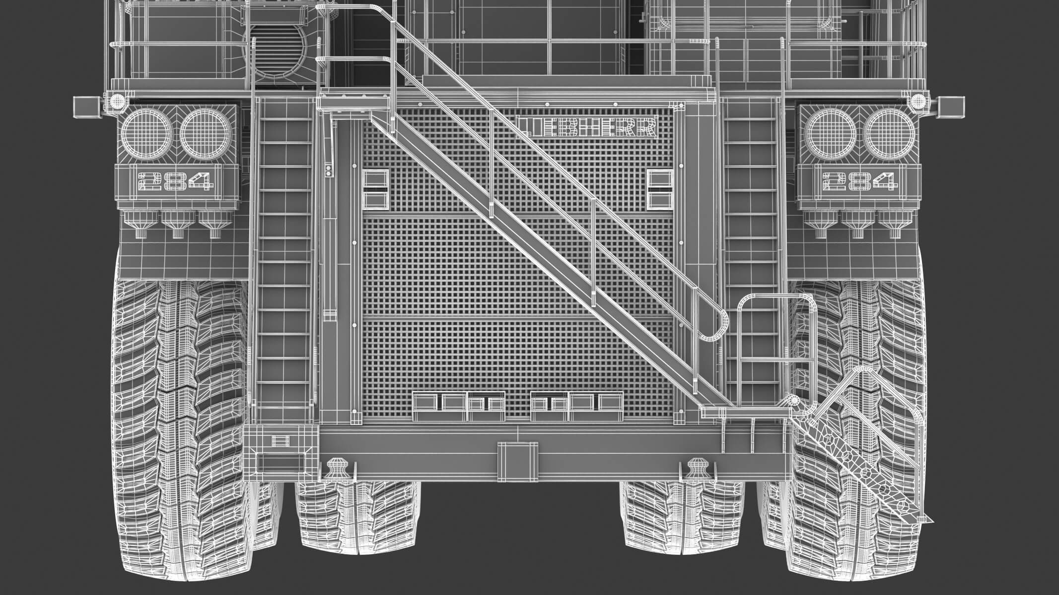 Liebherr T284 - 3D Model by frezzy